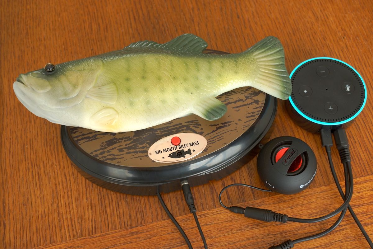 Animate a Billy Bass Mouth With Any Audio Source : 5 Steps (with ...