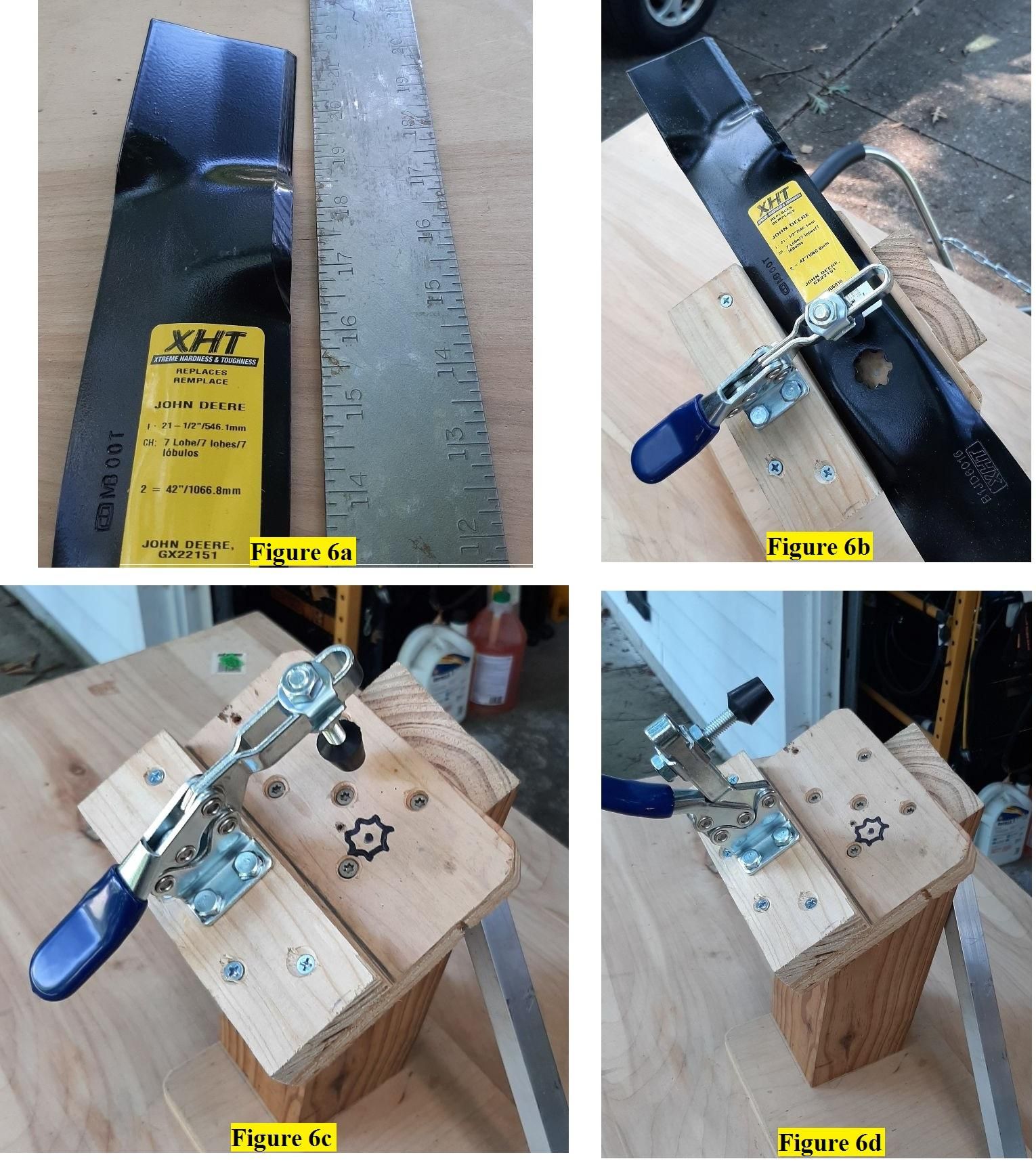 DIY Precision Lawn Mower Blade Sharpener : 4 Steps (with Pictures ...