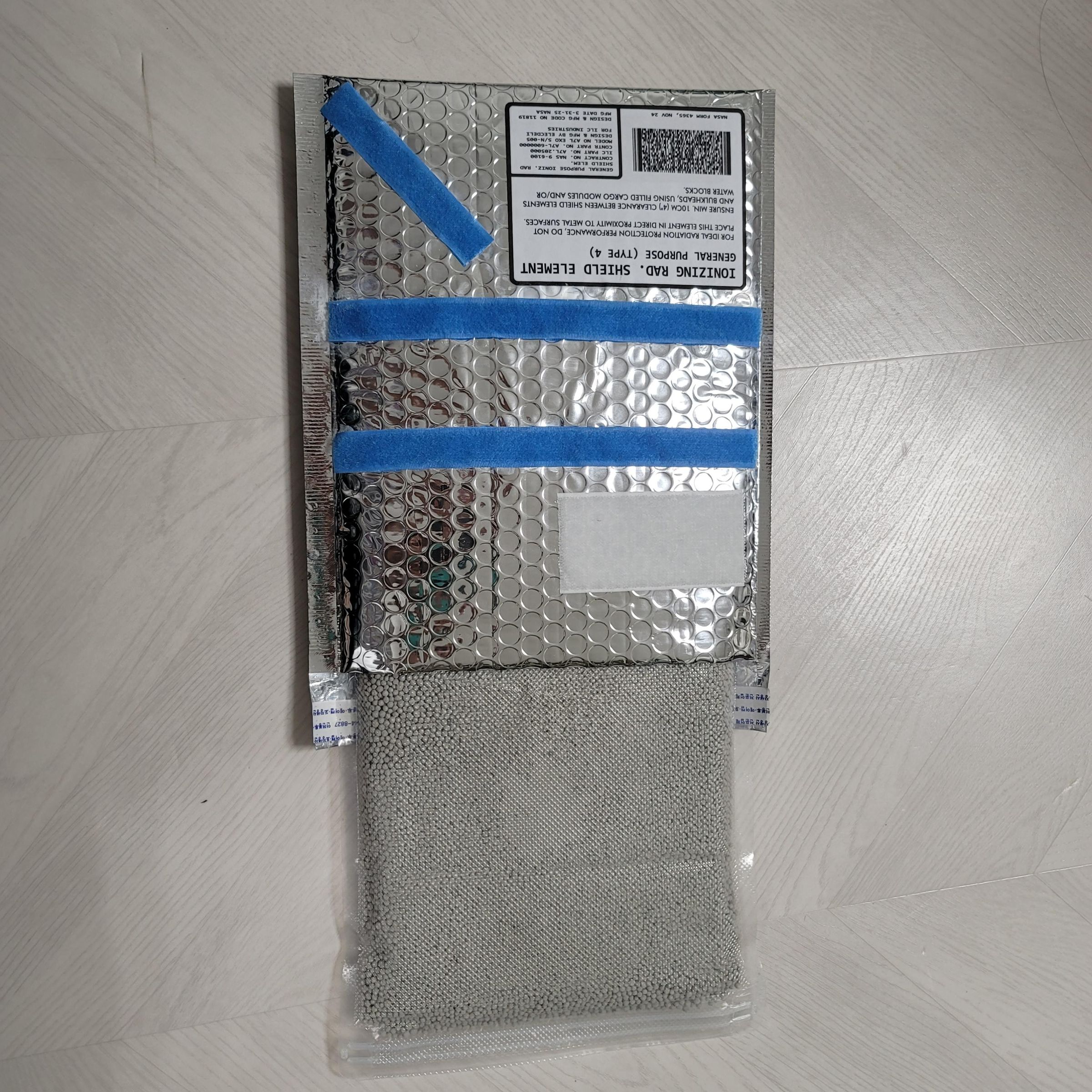 Cosmic Radiation Shielding Plate for Space! : 4 Steps (with Pictures ...