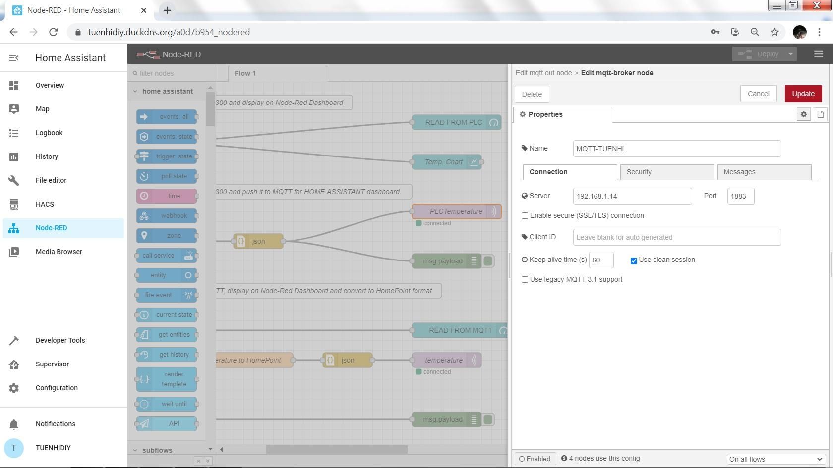 Home Assistant & Industrial Automation System : 14 Steps (with Pictures ...