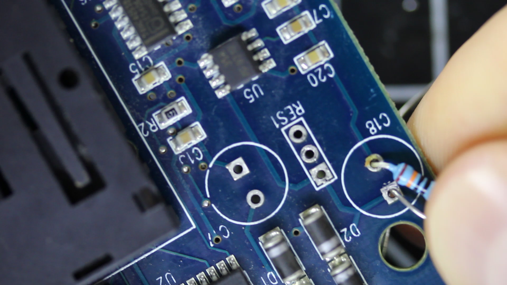 Soldering Through Hole Components | Soldering Basics : 8 Steps (with ...