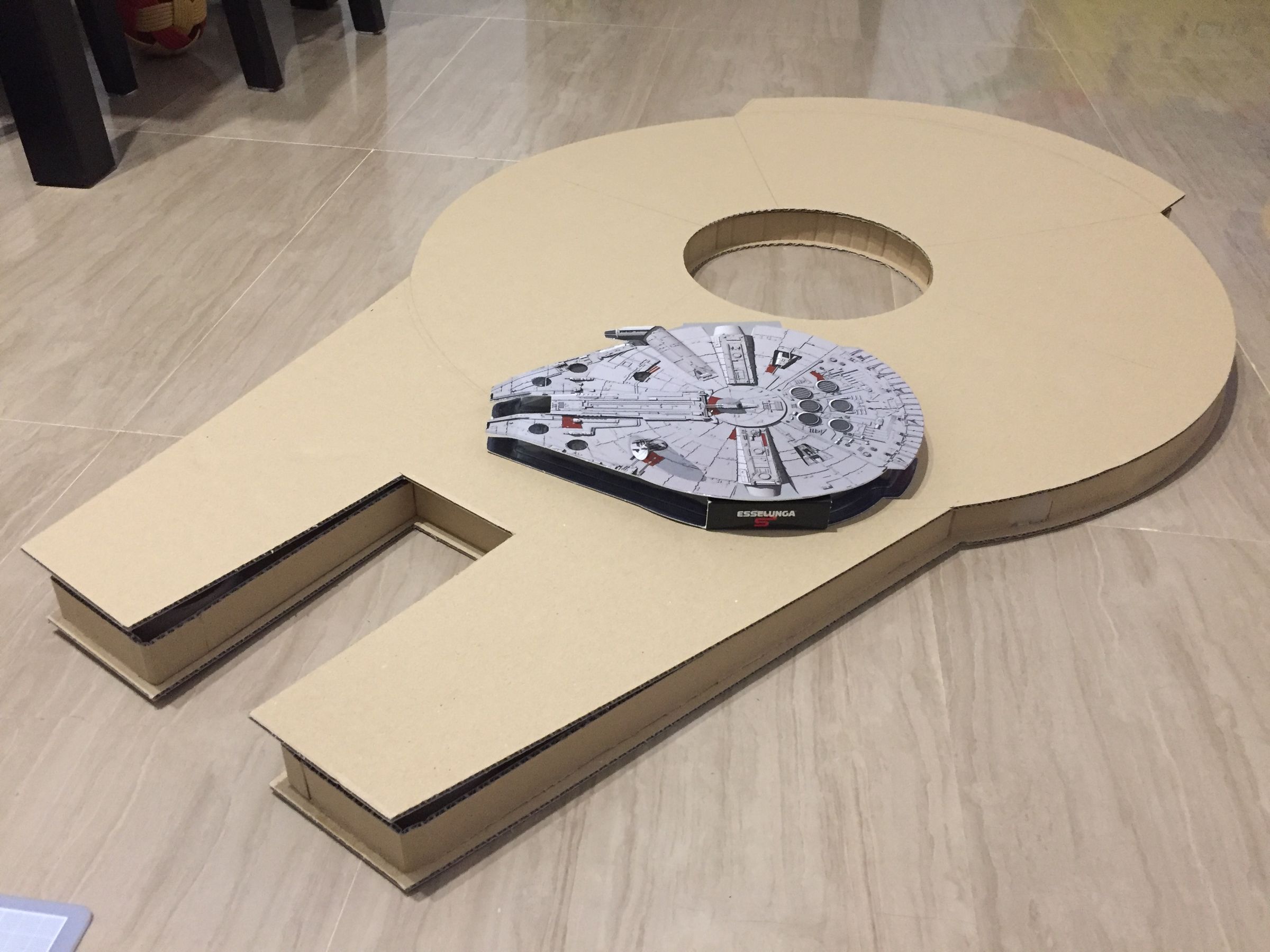 Make Your Own Millennium Falcon for Your Child : 7 Steps (with Pictures ...