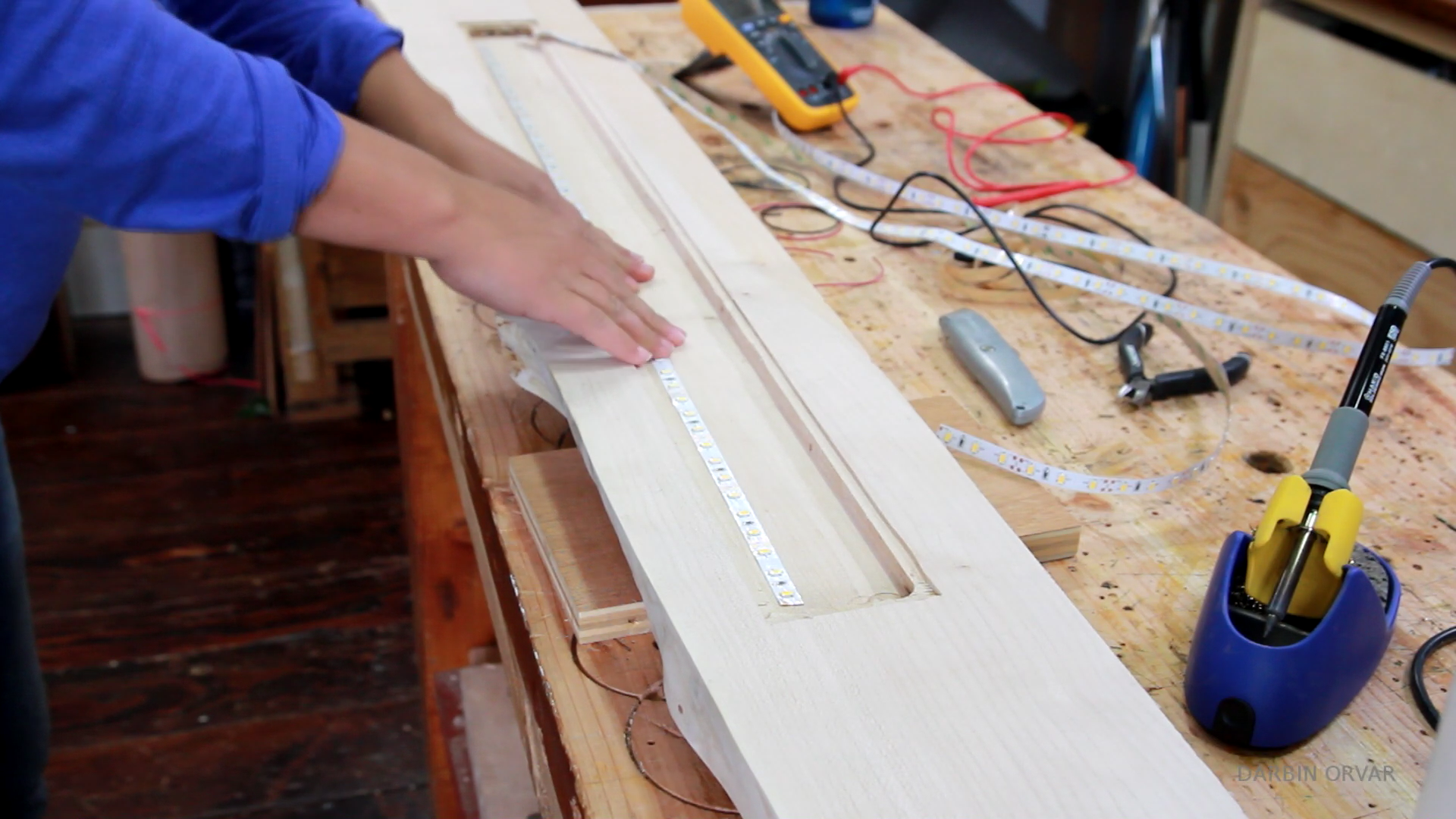 Floating Shelf W/ Hidden LED Lighting : 15 Steps (with Pictures ...