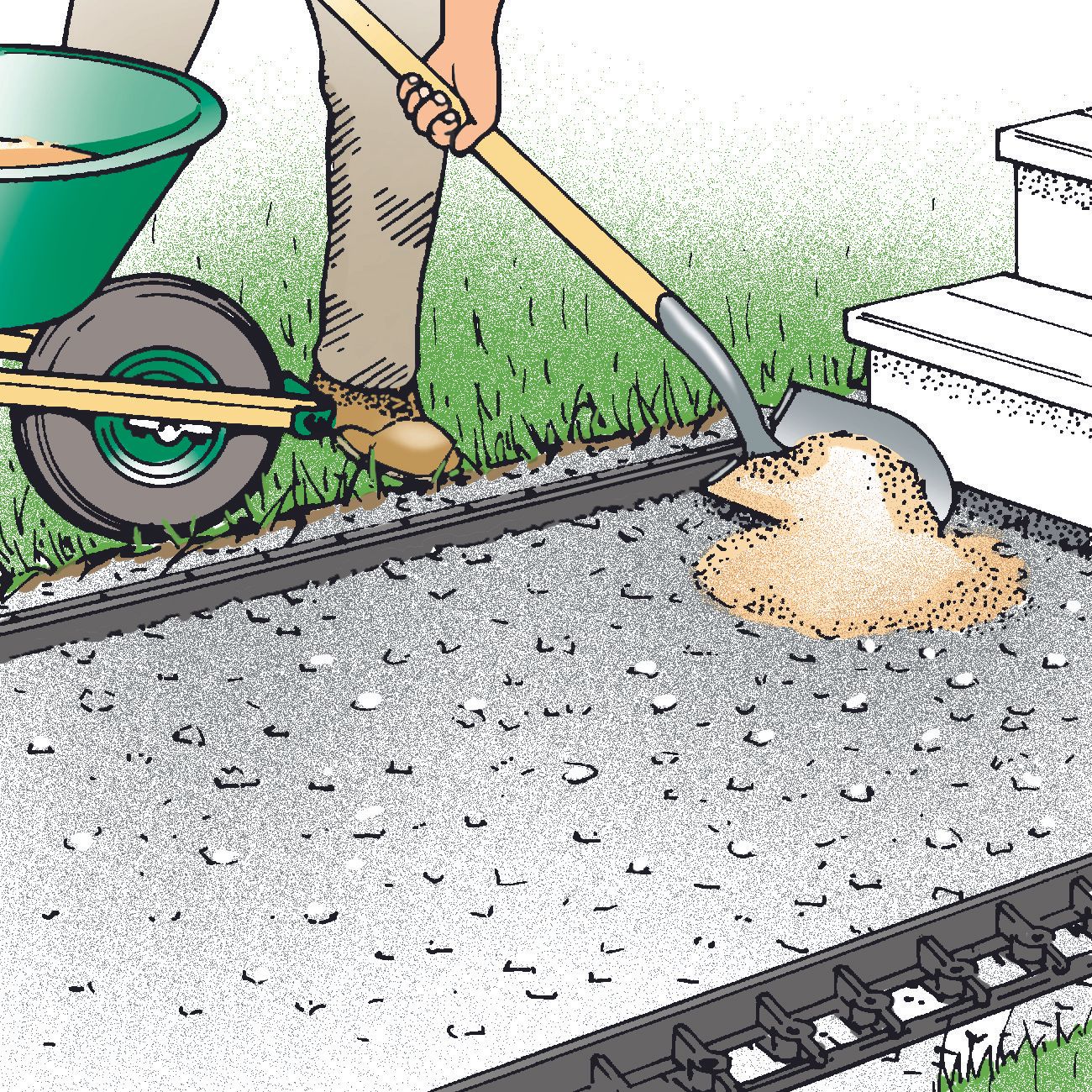 Build a Brick Walkway : 4 Steps - Instructables