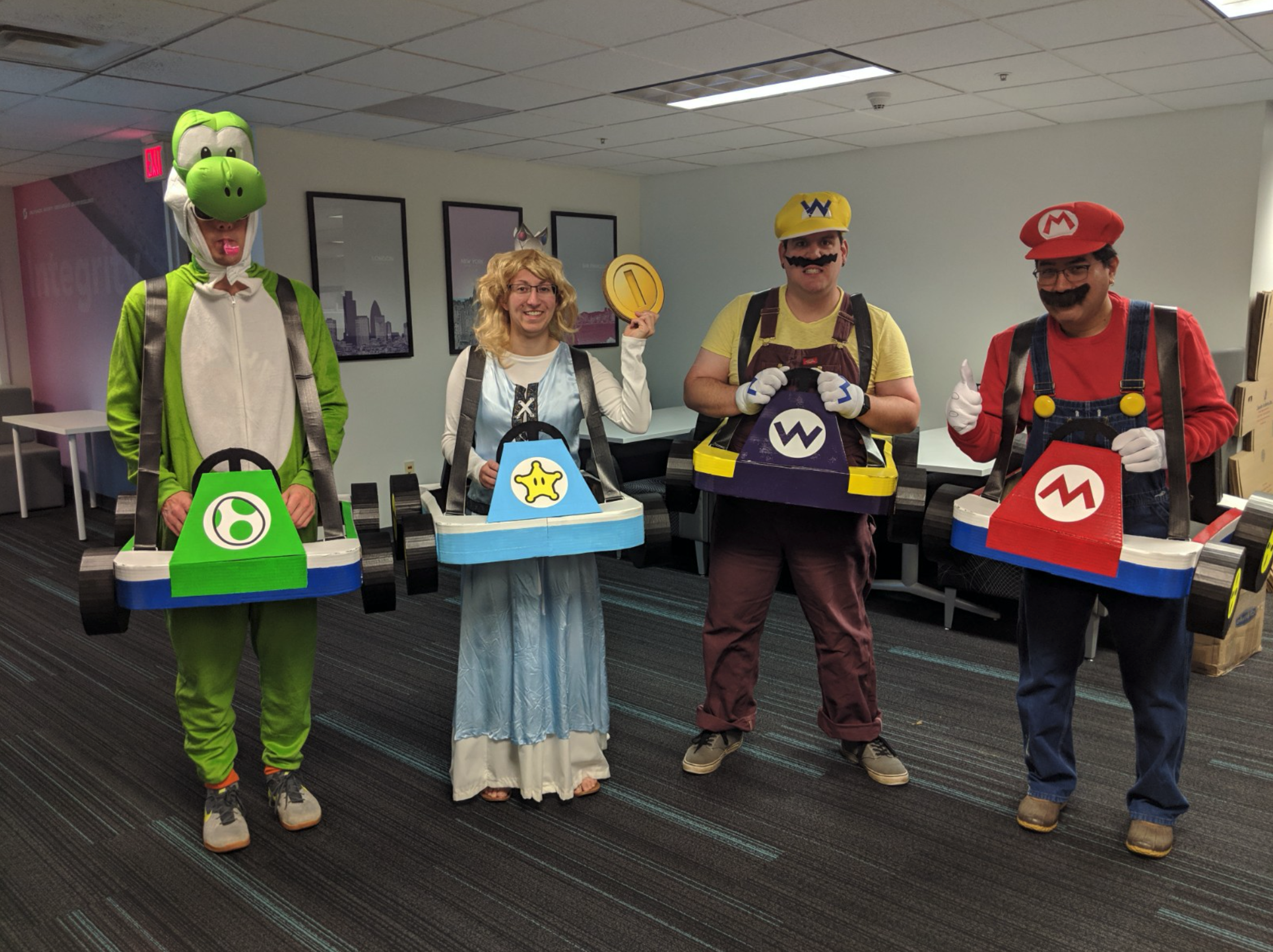 Cardboard Mario Kart Costume : 23 Steps (with Pictures) - Instructables