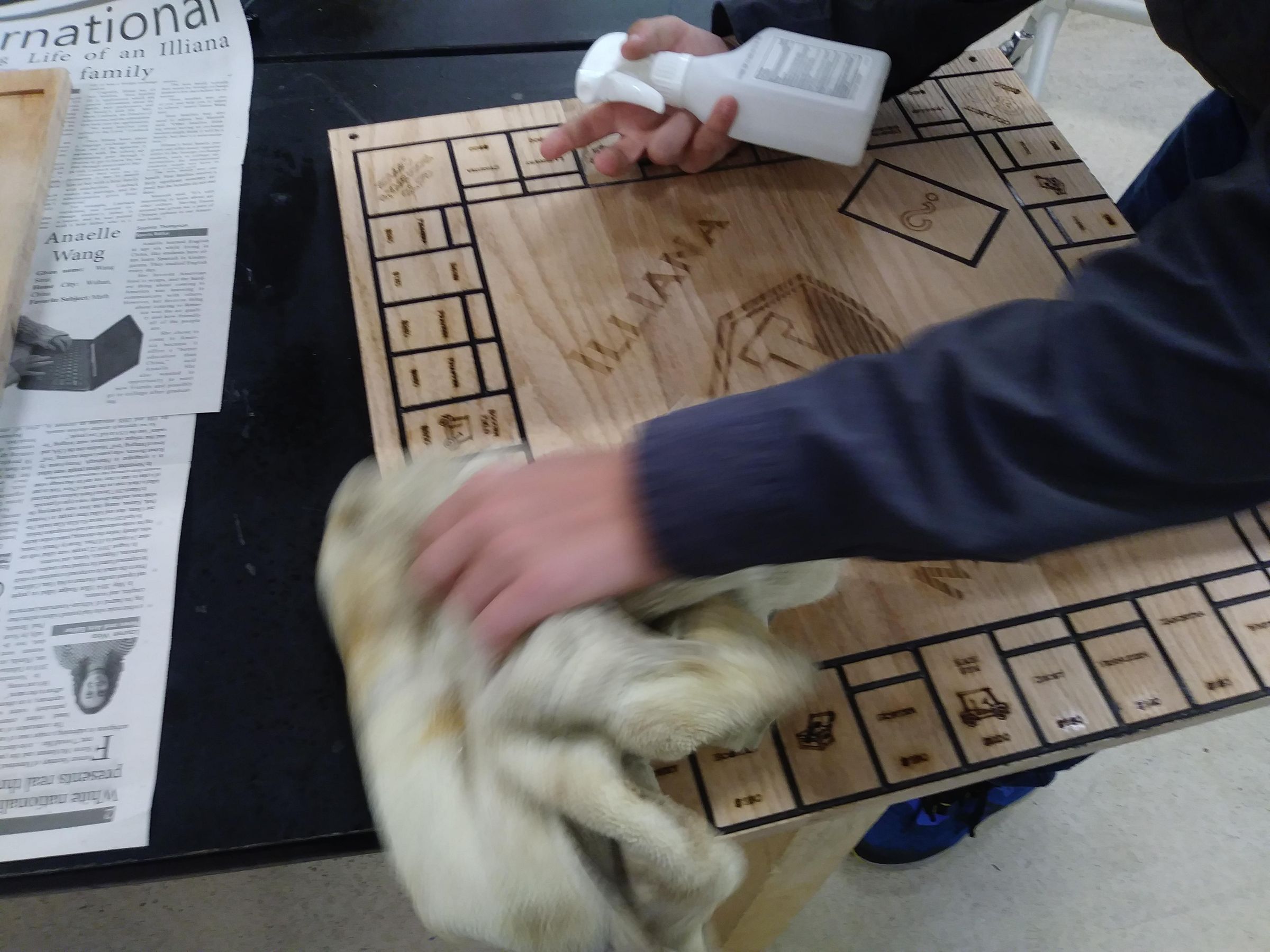 Custom Wooden Monopoly Board : 12 Steps (with Pictures) - Instructables
