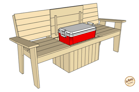 The Most Amazing Cooler Bench Ever : 11 Steps (with Pictures ...