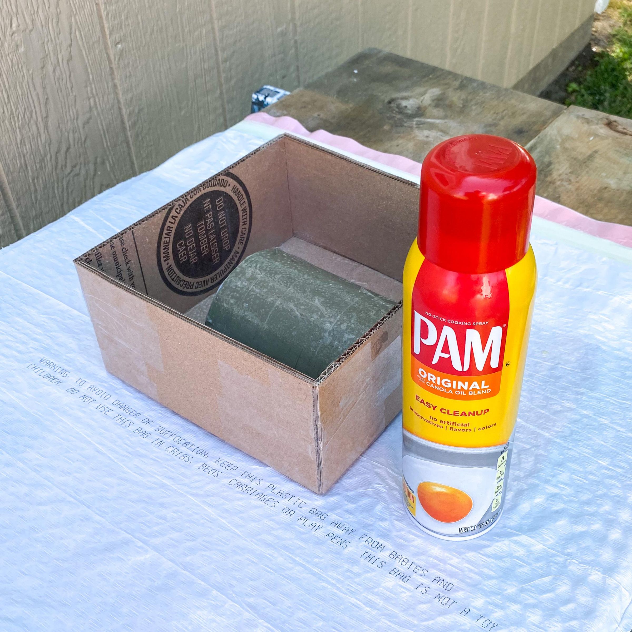 Cement Shadow Box Made Using PVC Pipe and Cardboard : 6 Steps (with ...