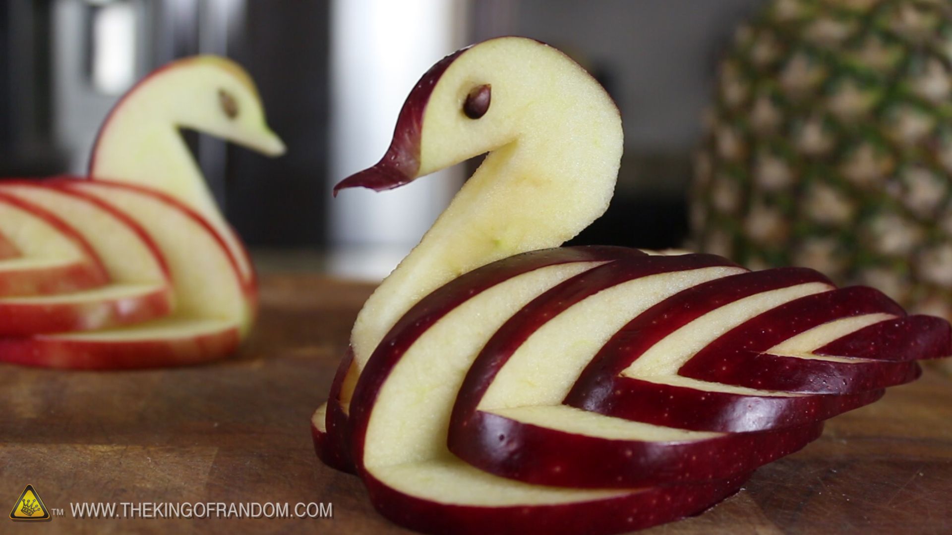 Make an Edible Apple Swan! : 8 Steps (with Pictures) - Instructables