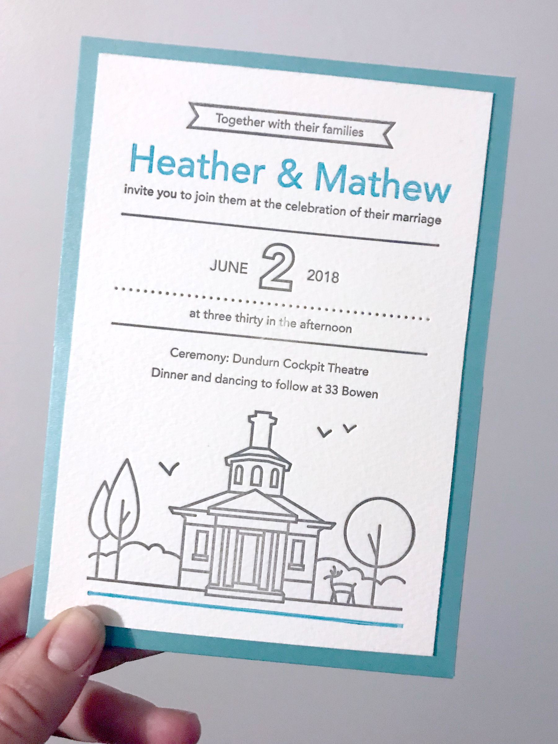 How to Make Affordable DIY Letterpress Wedding Invitations : 10 Steps ...