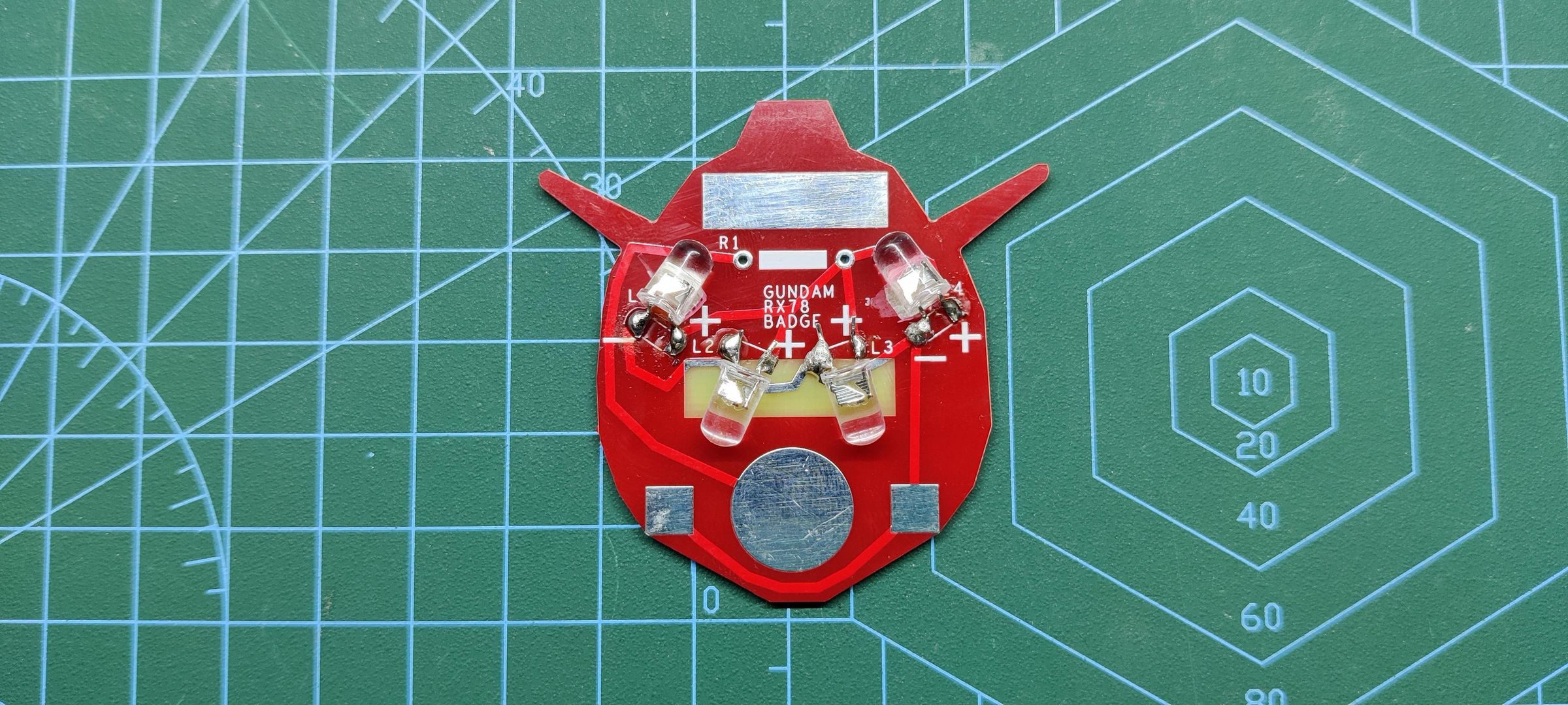 Gundam Themed PCB Badge : 12 Steps (with Pictures) - Instructables
