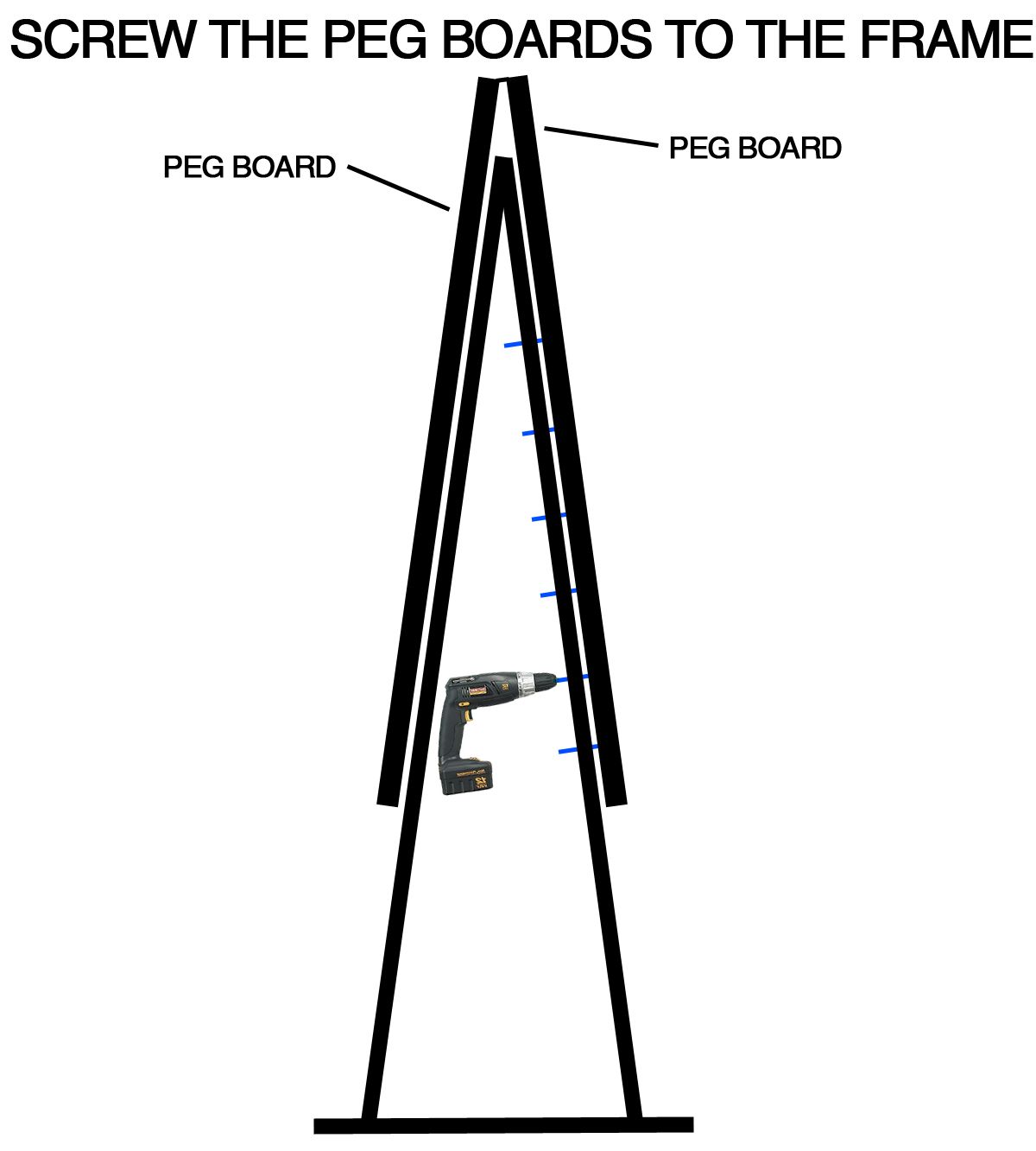 Build a Peg Board Tool Cart (by Brad Justinen) : 16 Steps (with ...