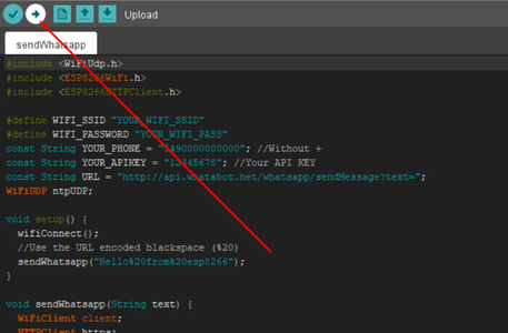 How to Send WhatsApp Messages From ESP8266 - ESP32 Arduino IDE : 8 Steps - Instructables