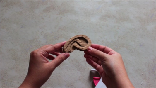 Step by Step How to Make 3d Human Ear Anatomy Model/Diagram : 5 Steps ...