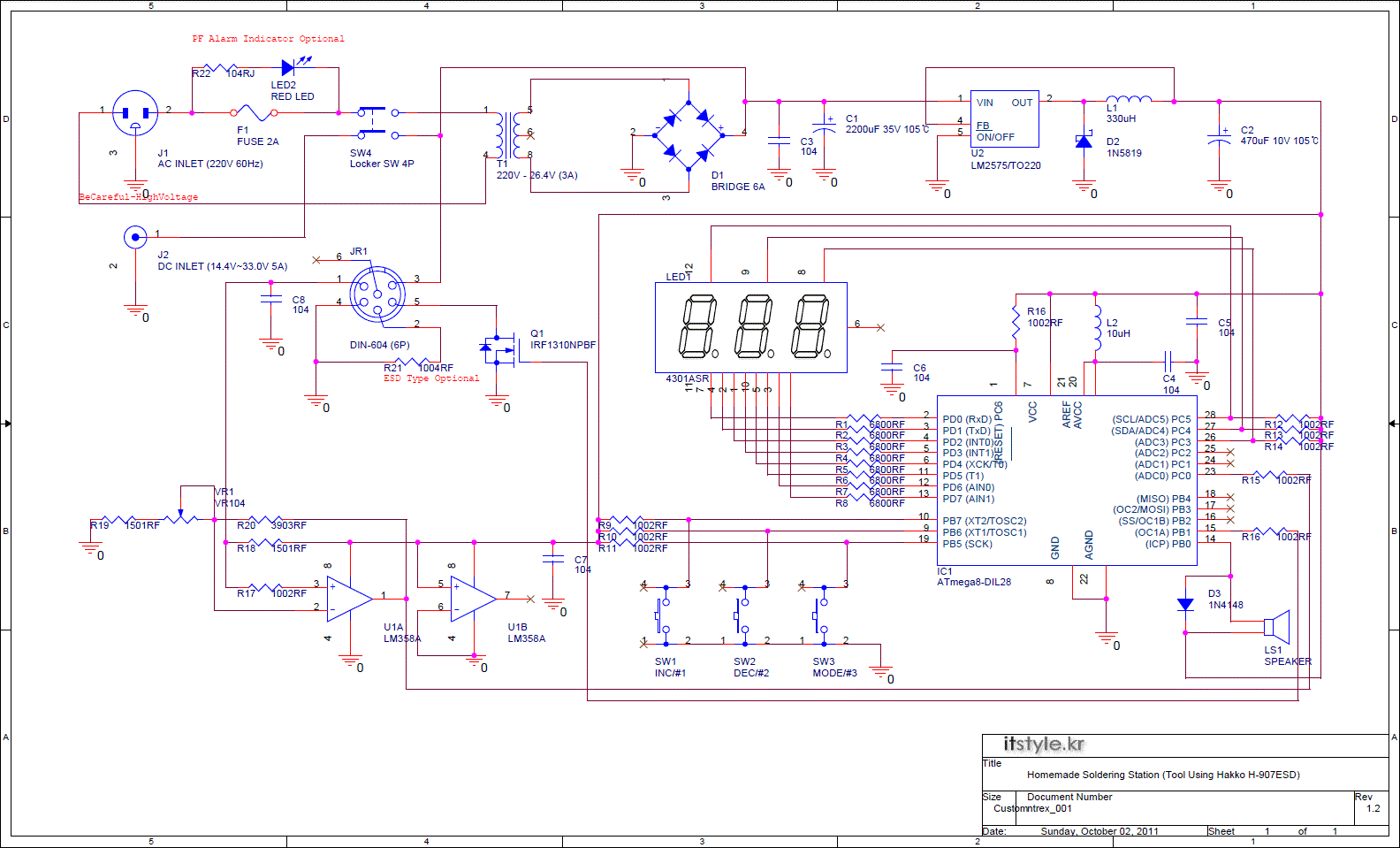 DIY Soldering Station for HAKKO 907 : 6 Steps - Instructables