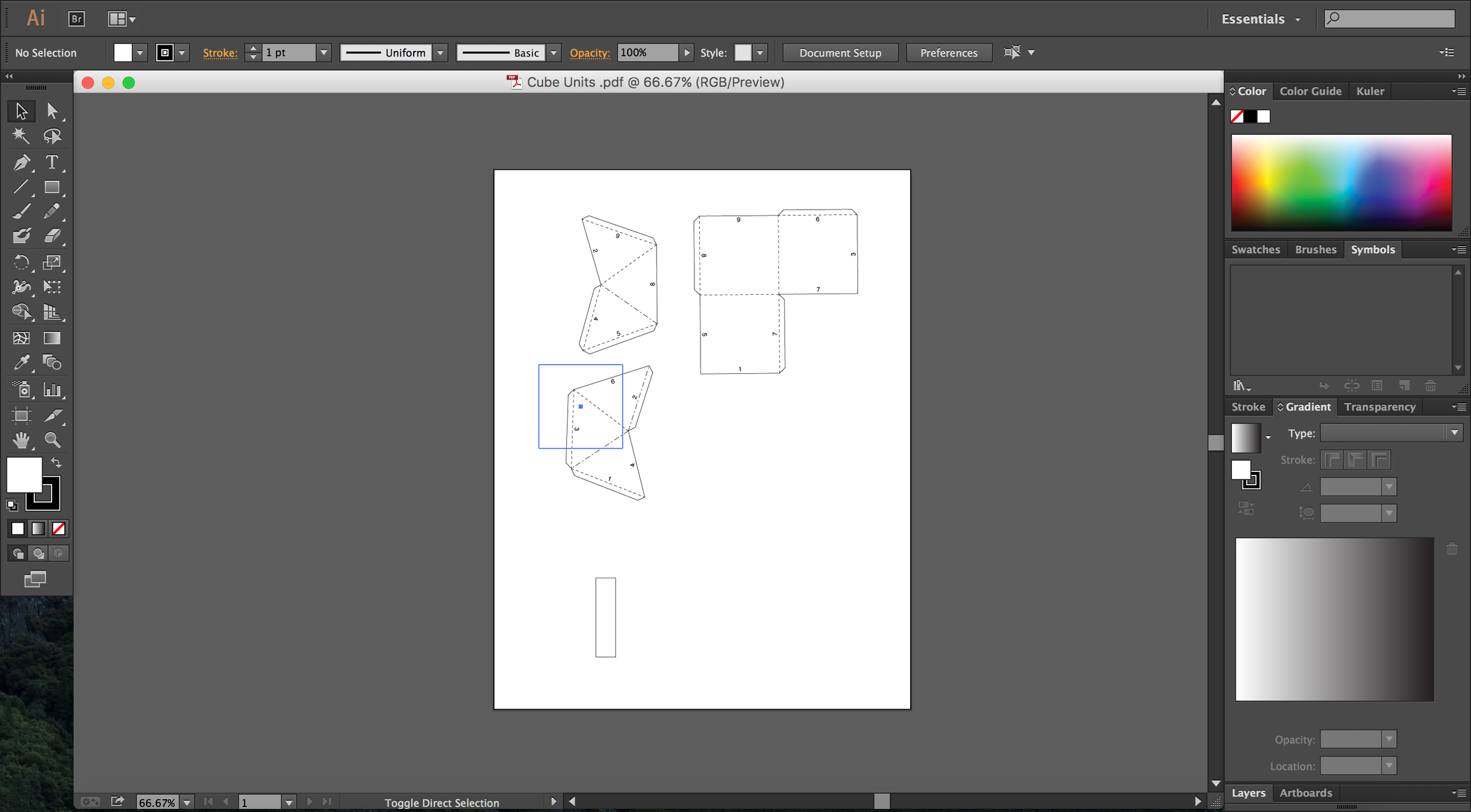 Make a Paper Transforming Geode Cube - Design and Template : 7 Steps ...
