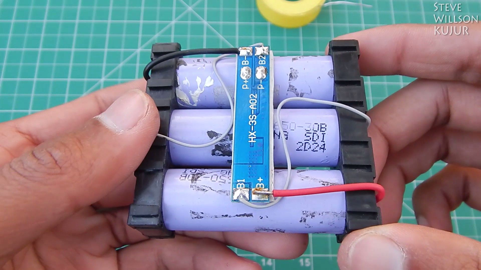 How to Make a 3S 18650 Battery Pack : 7 Steps (with Pictures ...