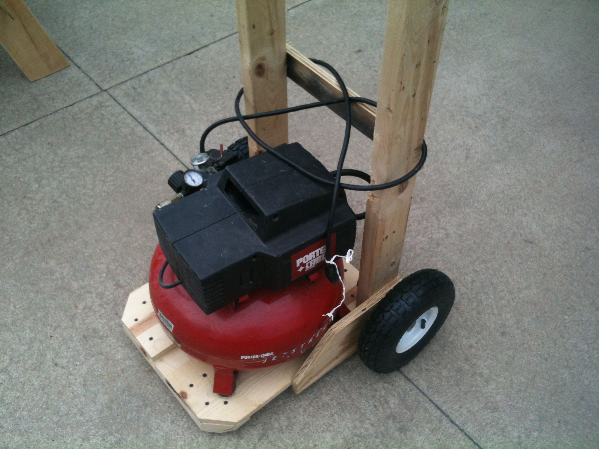 Air Compressor Cart : 4 Steps (with Pictures) - Instructables