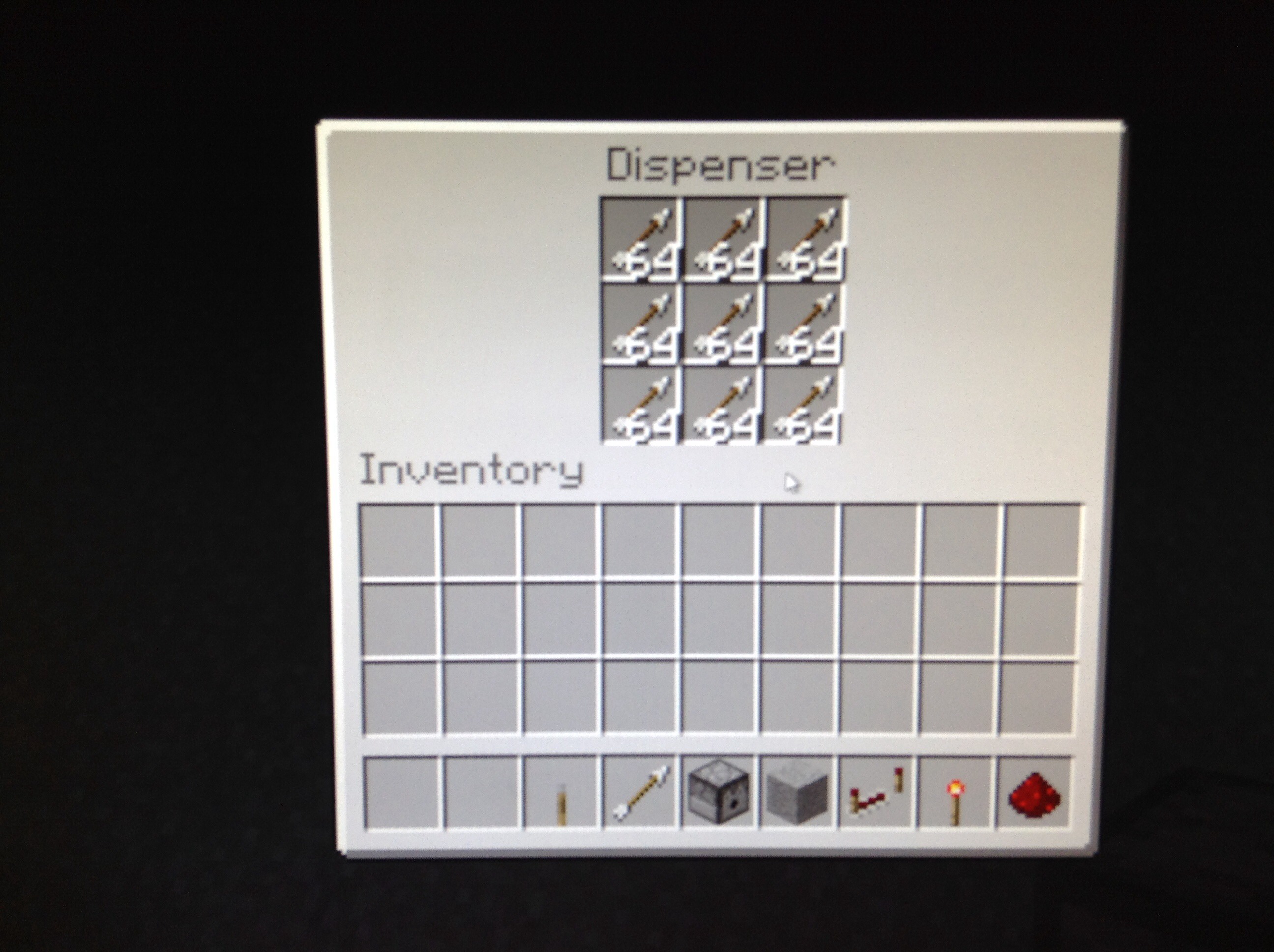 Minecraft Machine Gun : 8 Steps - Instructables