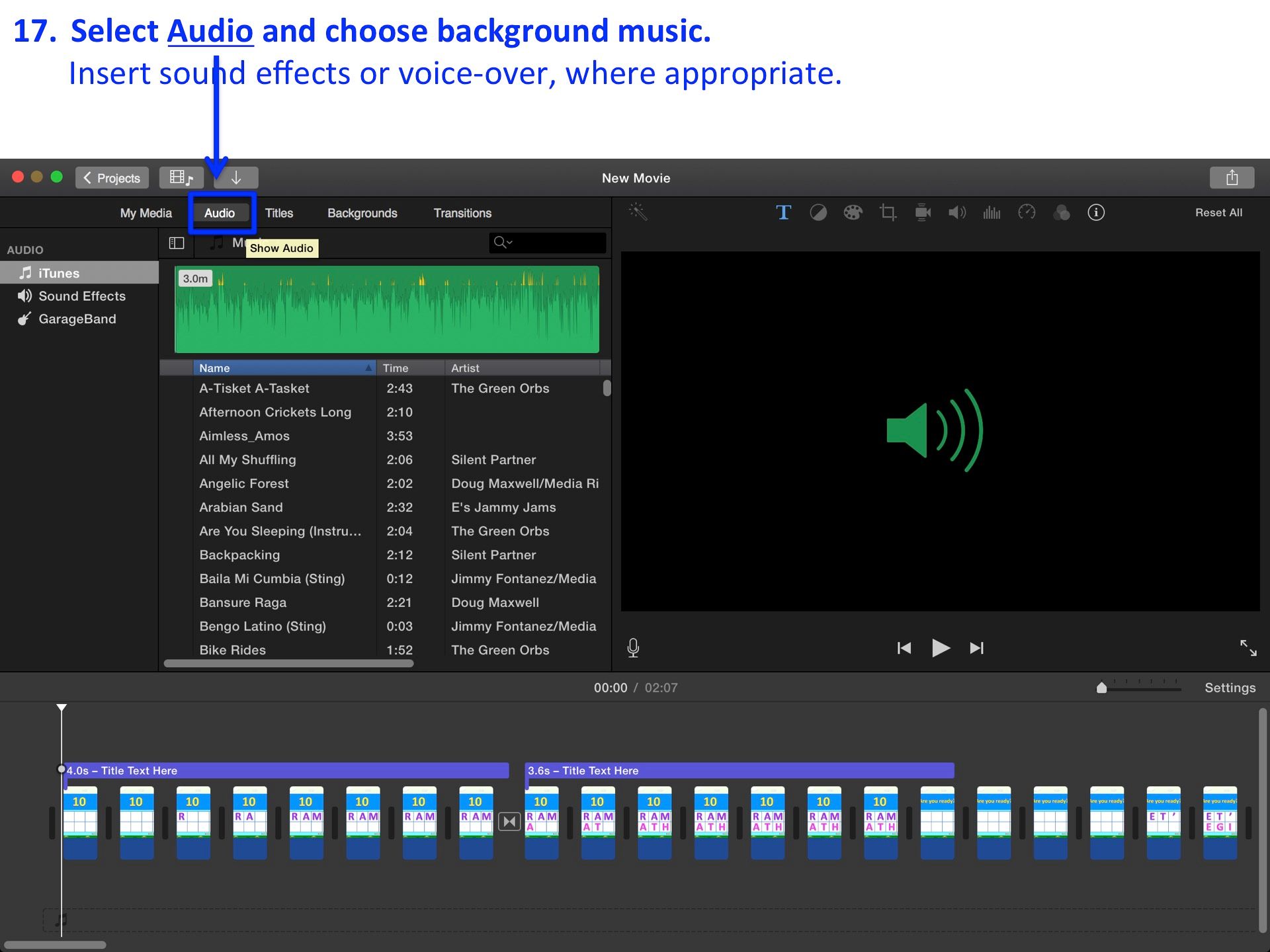 Creating a 2D Animation Using Microsoft PowerPoint and IMovie. : 20 ...