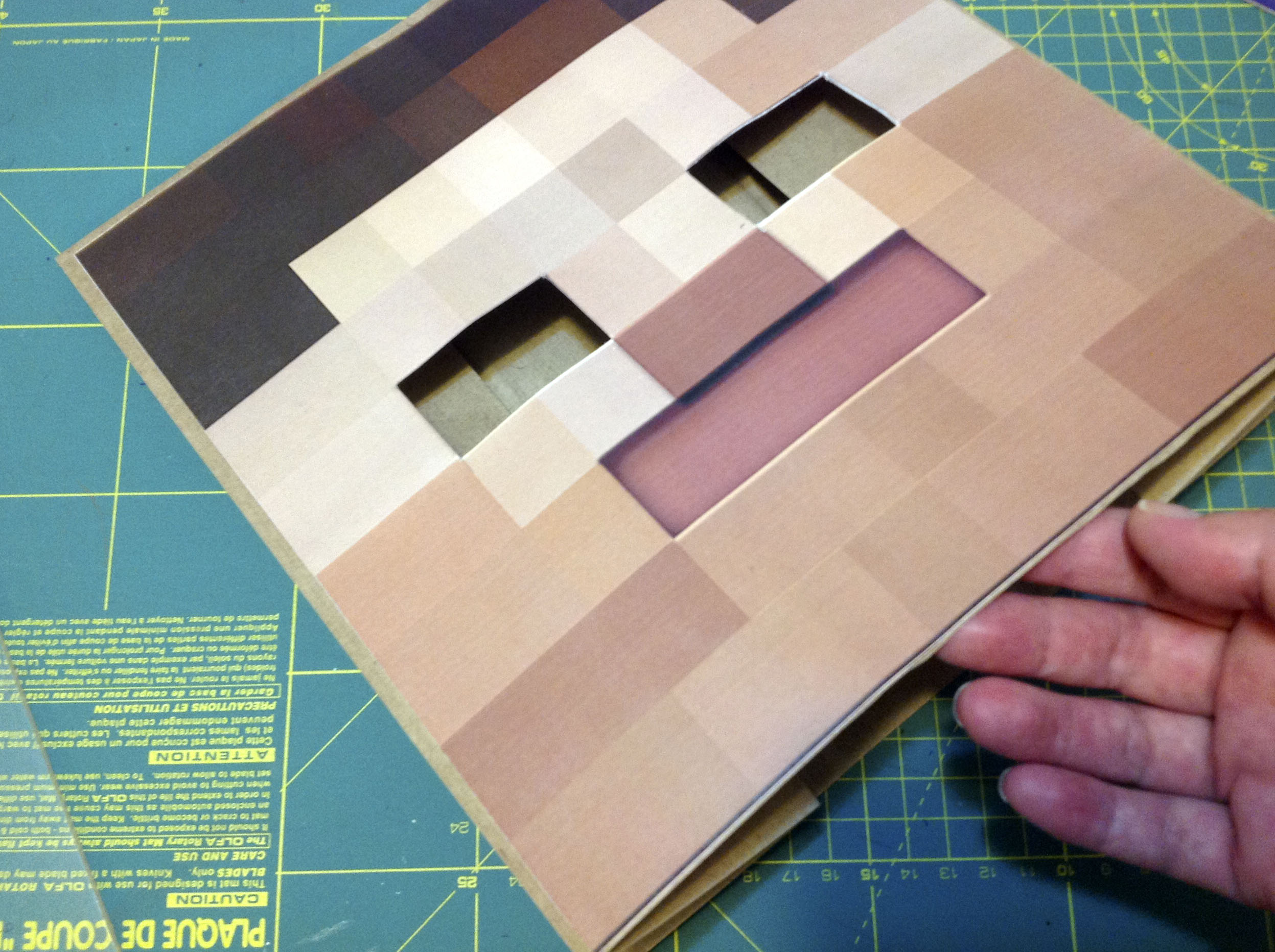Minecraft Mask - Easy, Fast and Cheap : 4 Steps (with Pictures ...