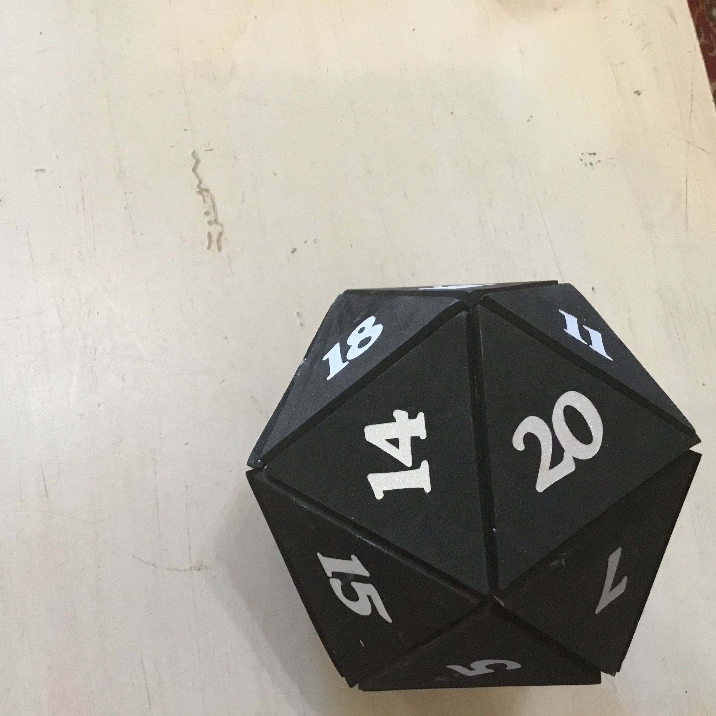 Custom Size 20-sided Dice : 8 Steps (with Pictures) - Instructables