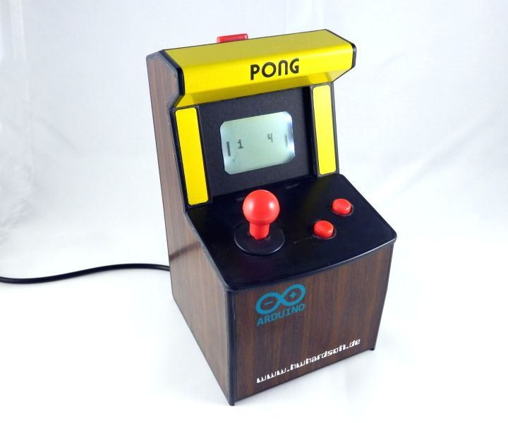 Arduino Based Mini Arcade Cabinet : 8 Steps - Instructables