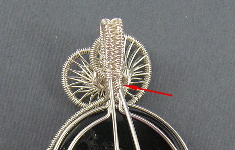 Carnival Pendant - Wire Weave Tutorial - Weaving Swirl Shapes : 118 ...