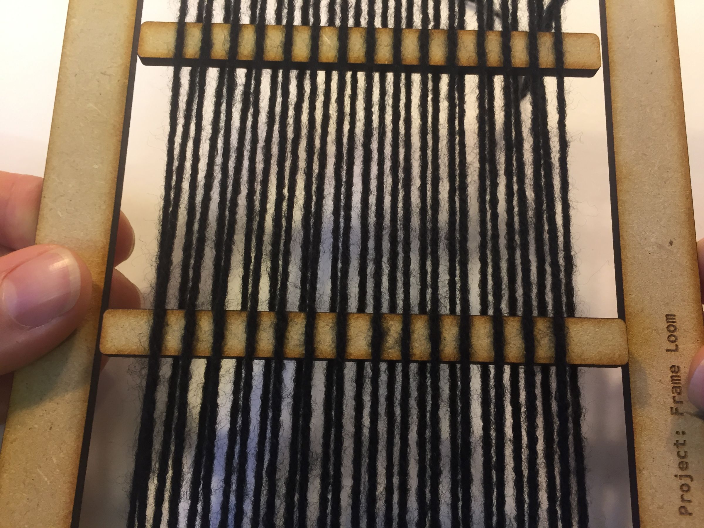 Laser Cut Mini Frame Loom Weaving : 24 Steps (with Pictures ...