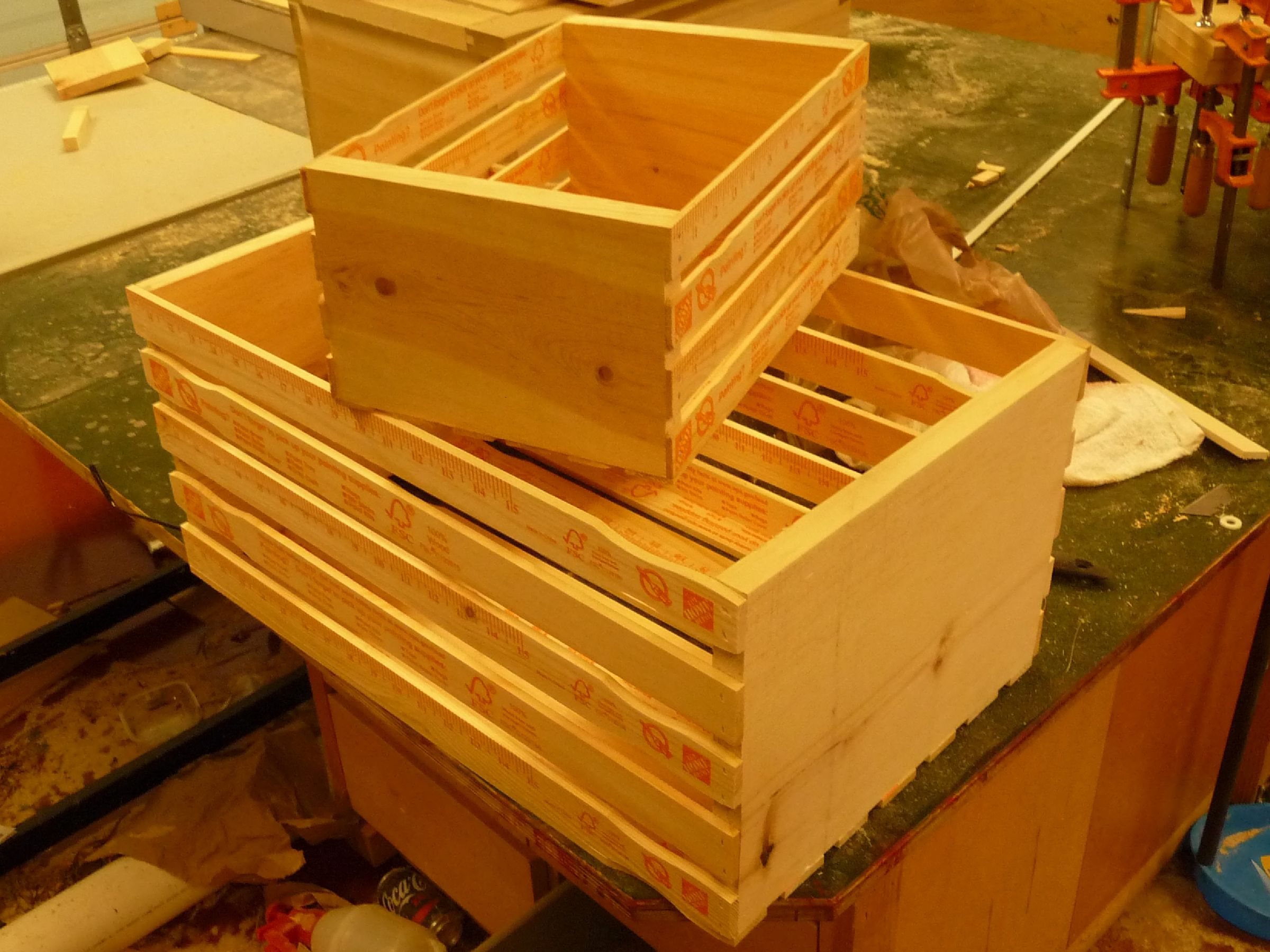 Paint Stick Crate : 6 Steps (with Pictures) - Instructables