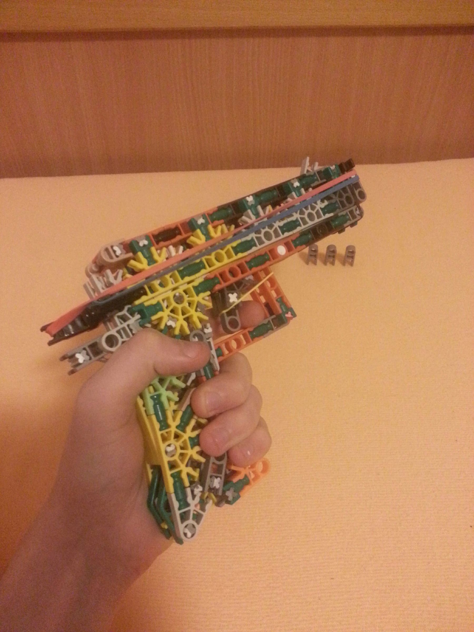 Knex Desert Eagle Slide Action - Instructables