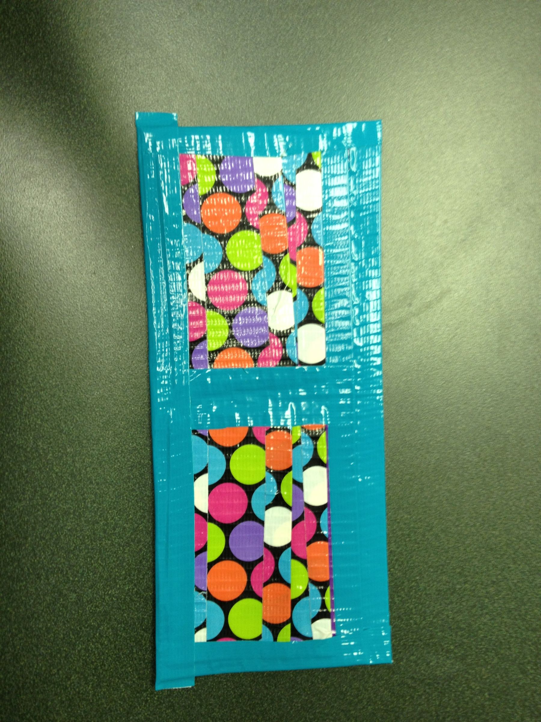 Easy Duct Tape Wallet : 8 Steps - Instructables