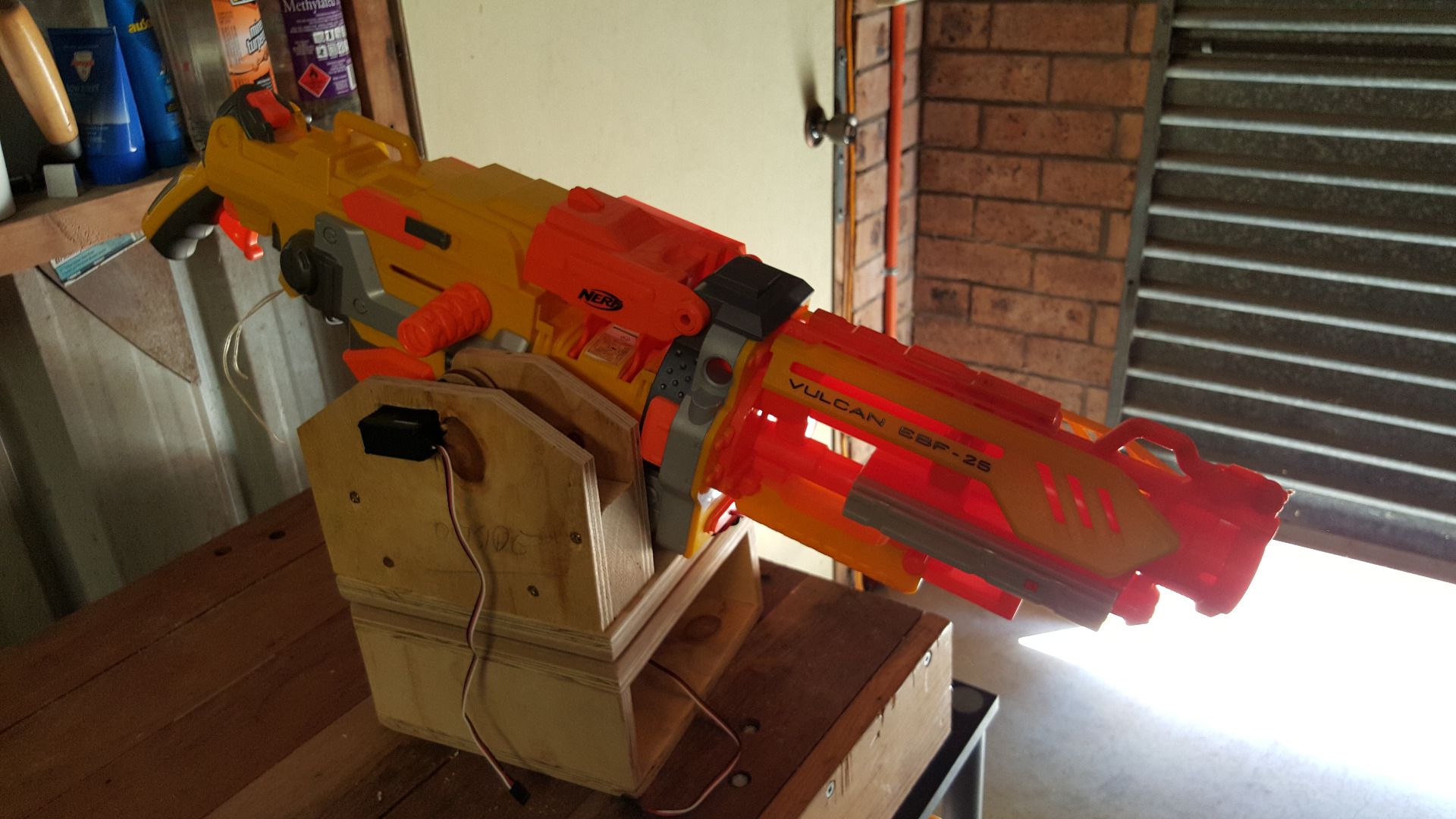 Nerf Vulcan Sentry Gun : 11 Steps (with Pictures) - Instructables