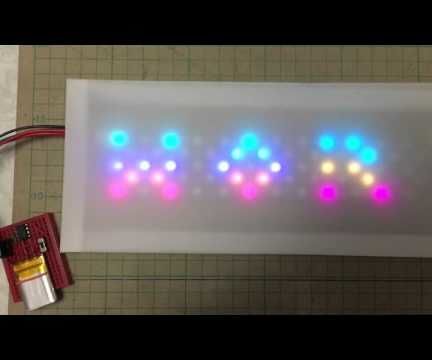 Display Colorful Message in Limited Resources : 9 Steps - Instructables