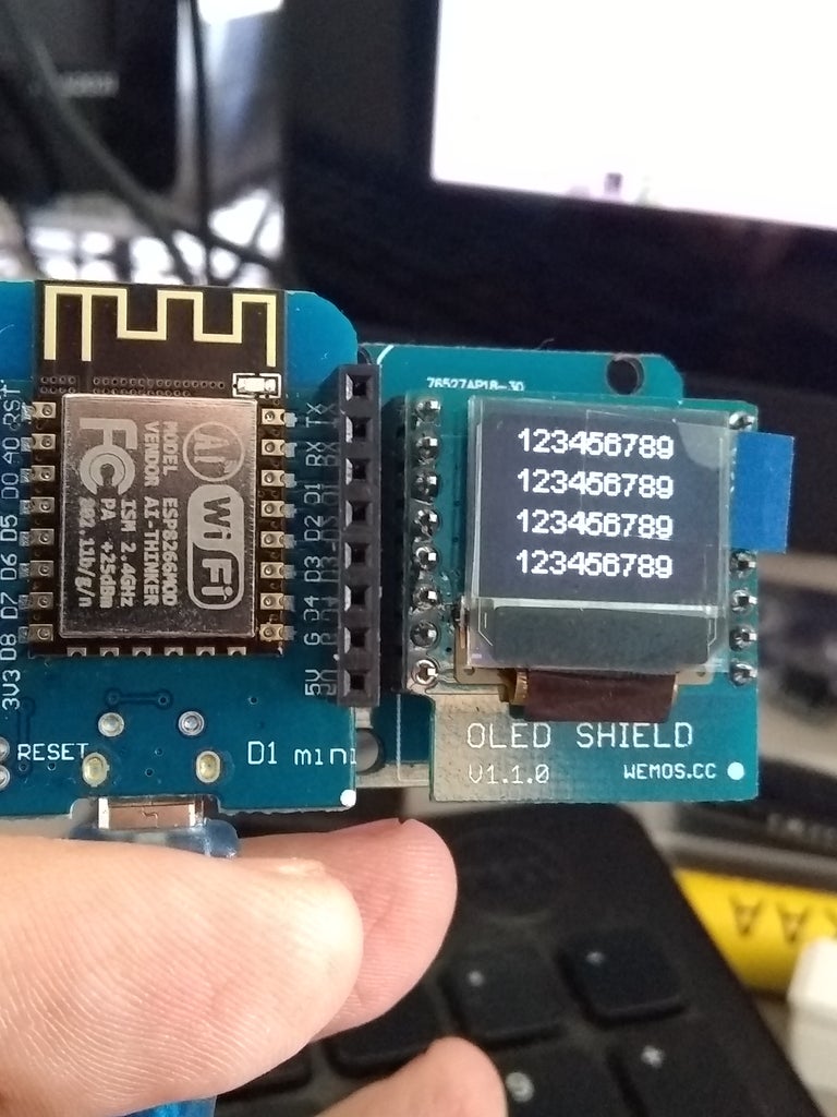Esp32esp8266 Wifi Display Using Mqtt Protocol 7 Steps With Pictures Instructables