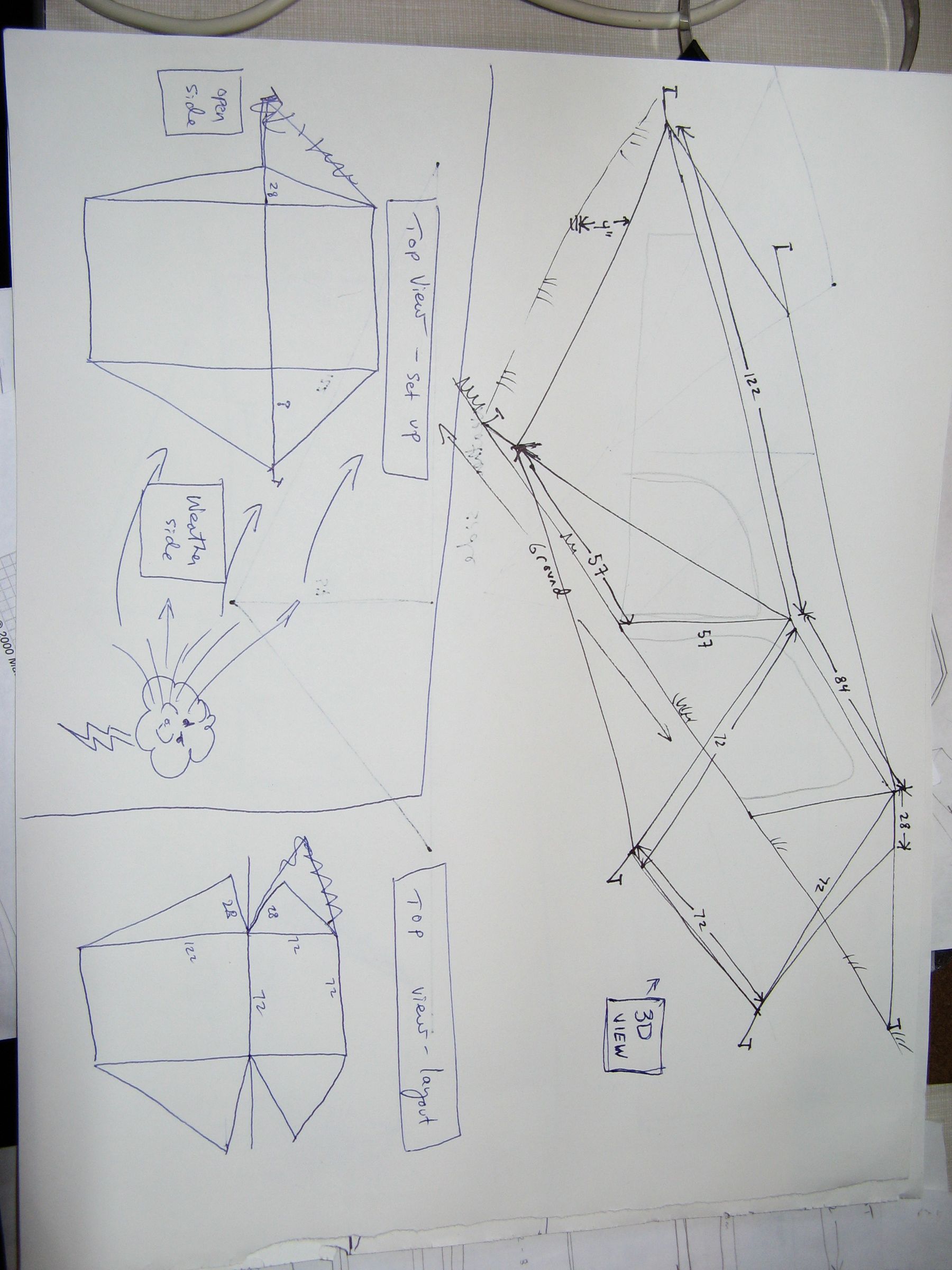 The Near-Perfect Tent: Design and Build a Recycled Tent : 15 Steps ...