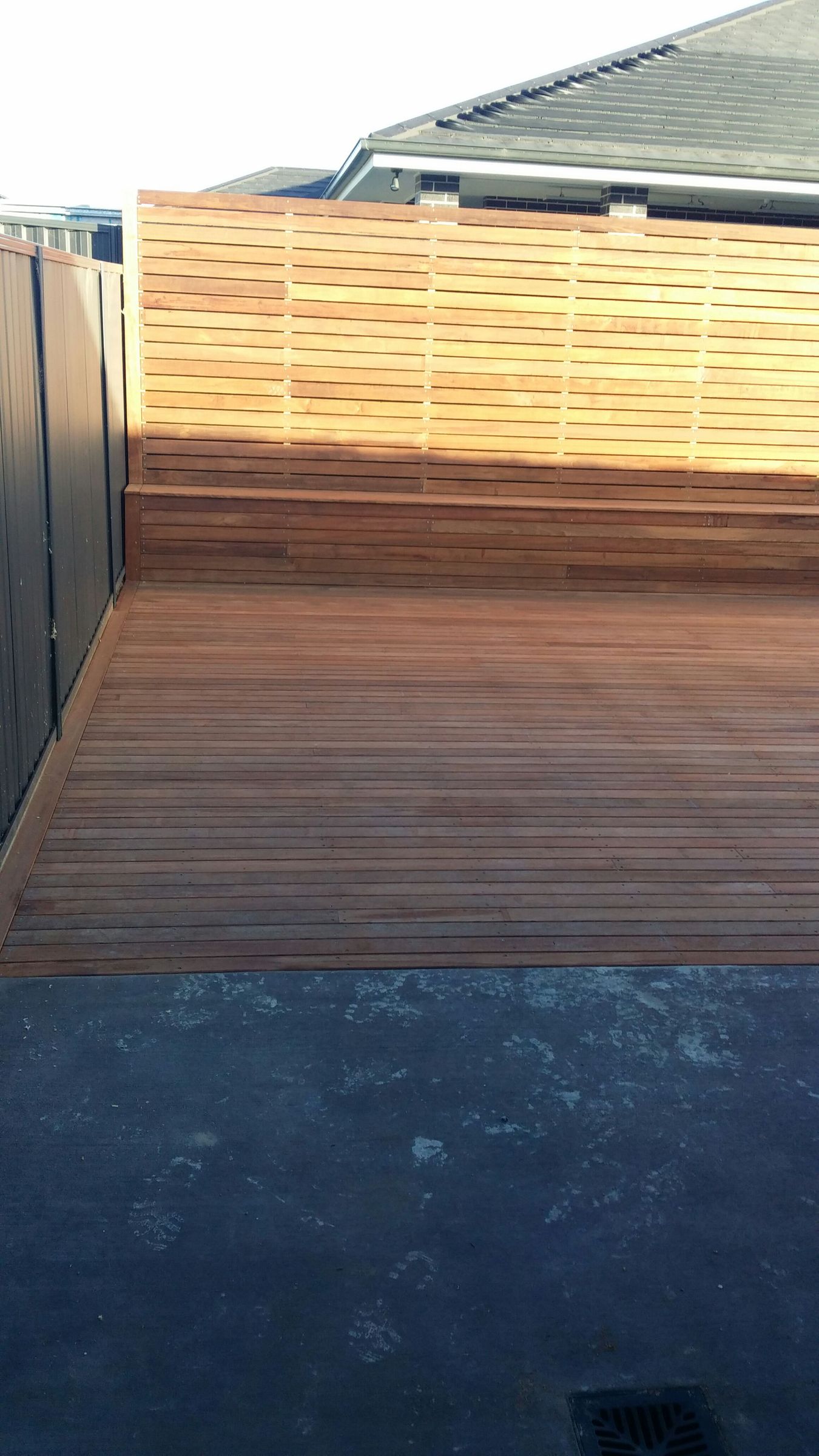 Timber Decking on Top of Concrete : 6 Steps - Instructables