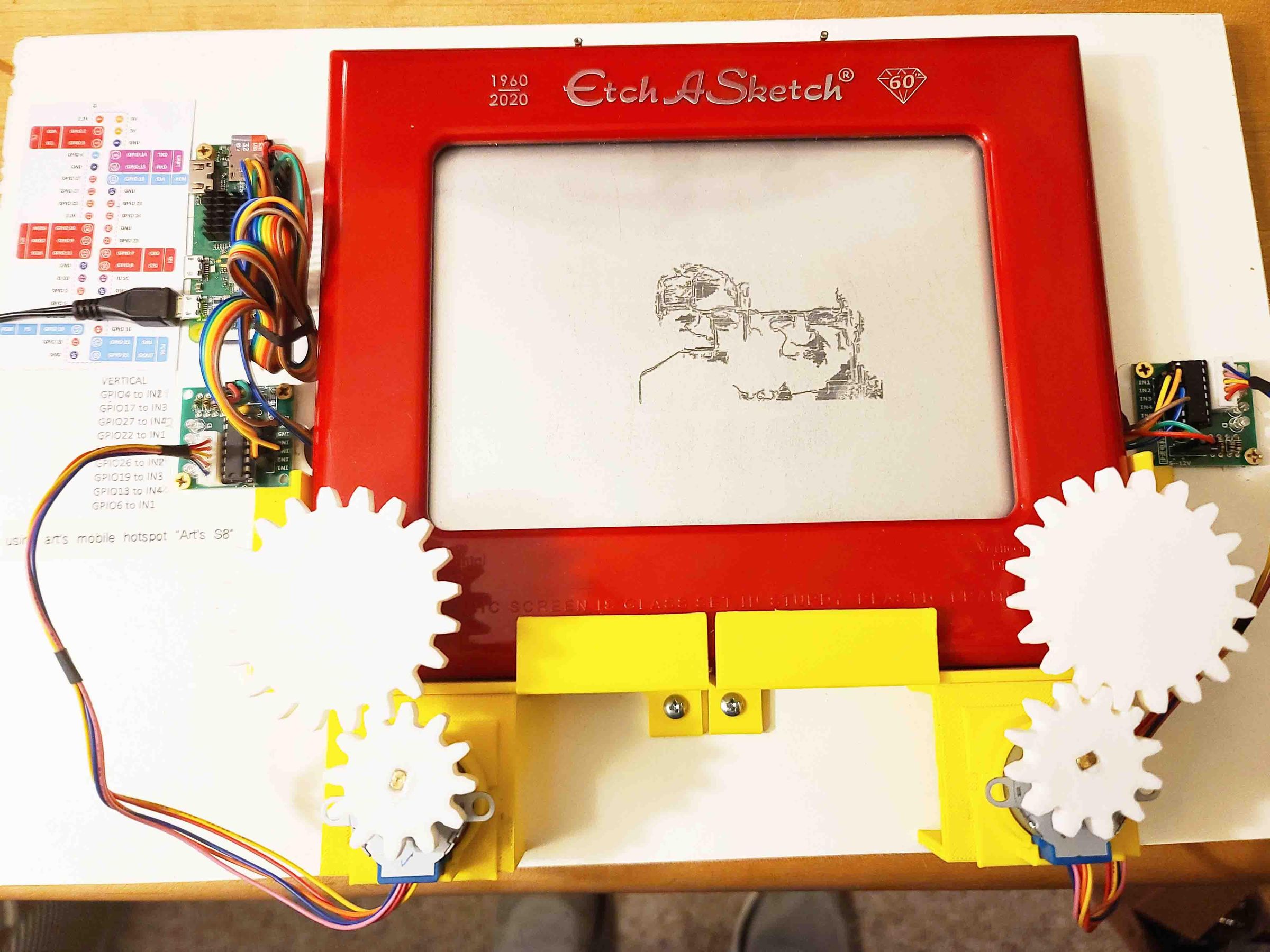 Motorized Etch-A-Sketch : 5 Steps (with Pictures) - Instructables