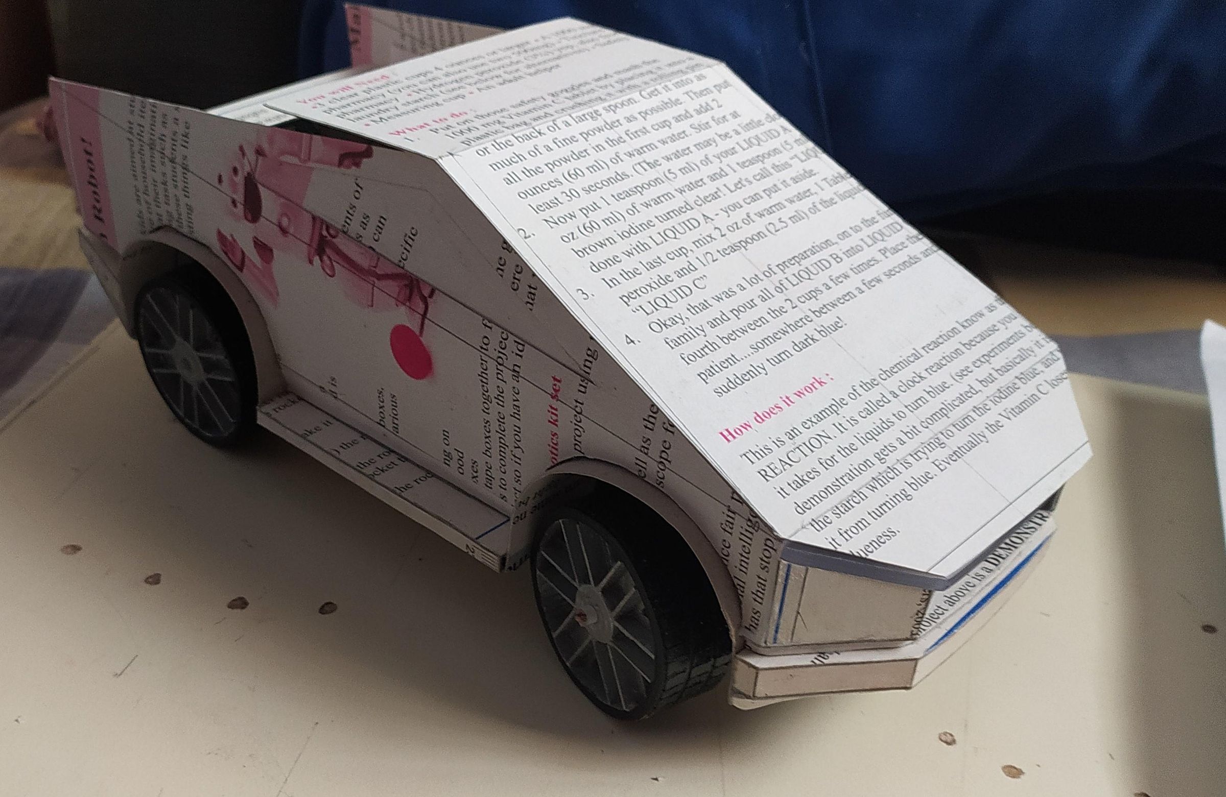 Tesla Cybertruck DIY Made of Cardboard : 6 Steps (with Pictures ...