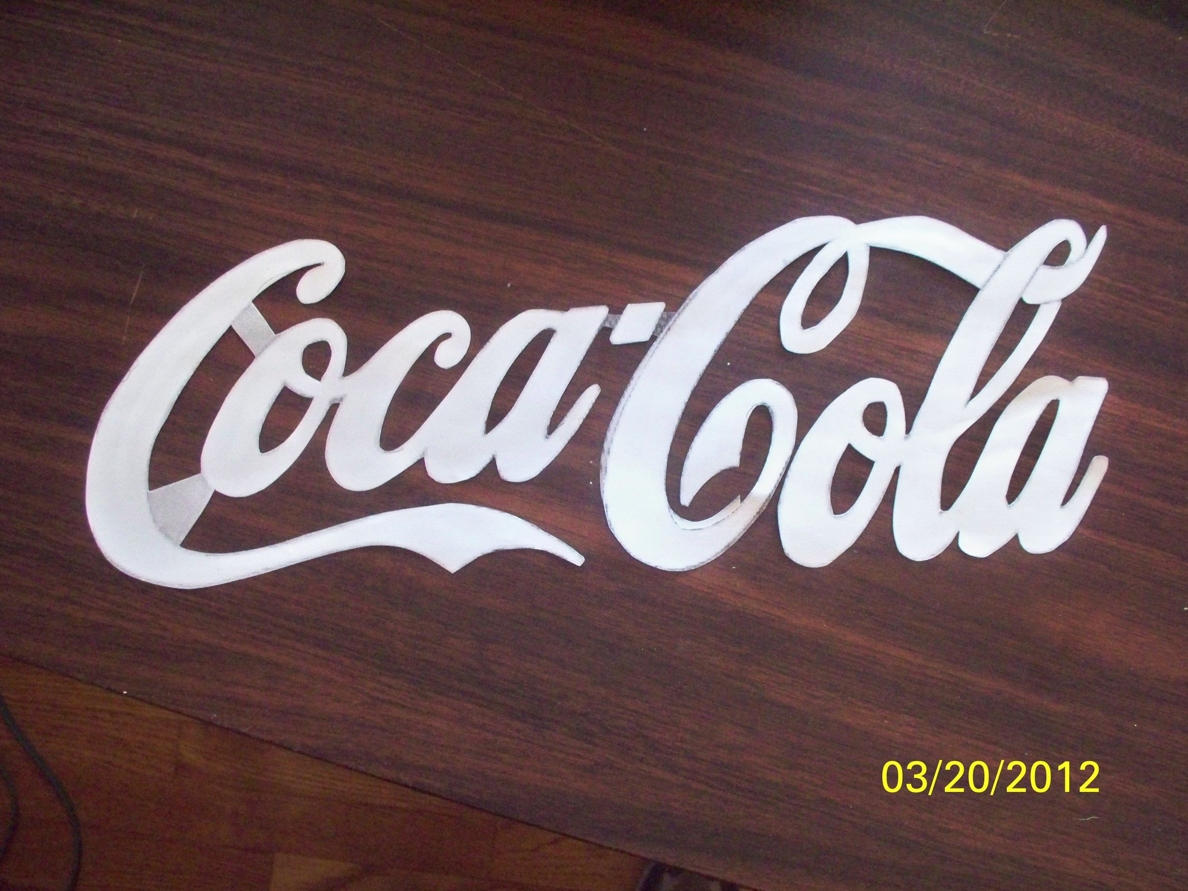 Make a Coca Cola Mosaic Table : 17 Steps (with Pictures) - Instructables
