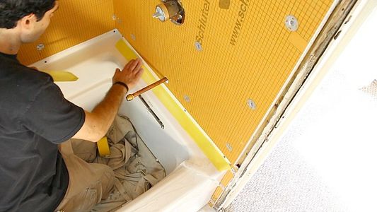KERDI-BOARD: Waterproof a Shower in 1 Day : 8 Steps (with Pictures ...