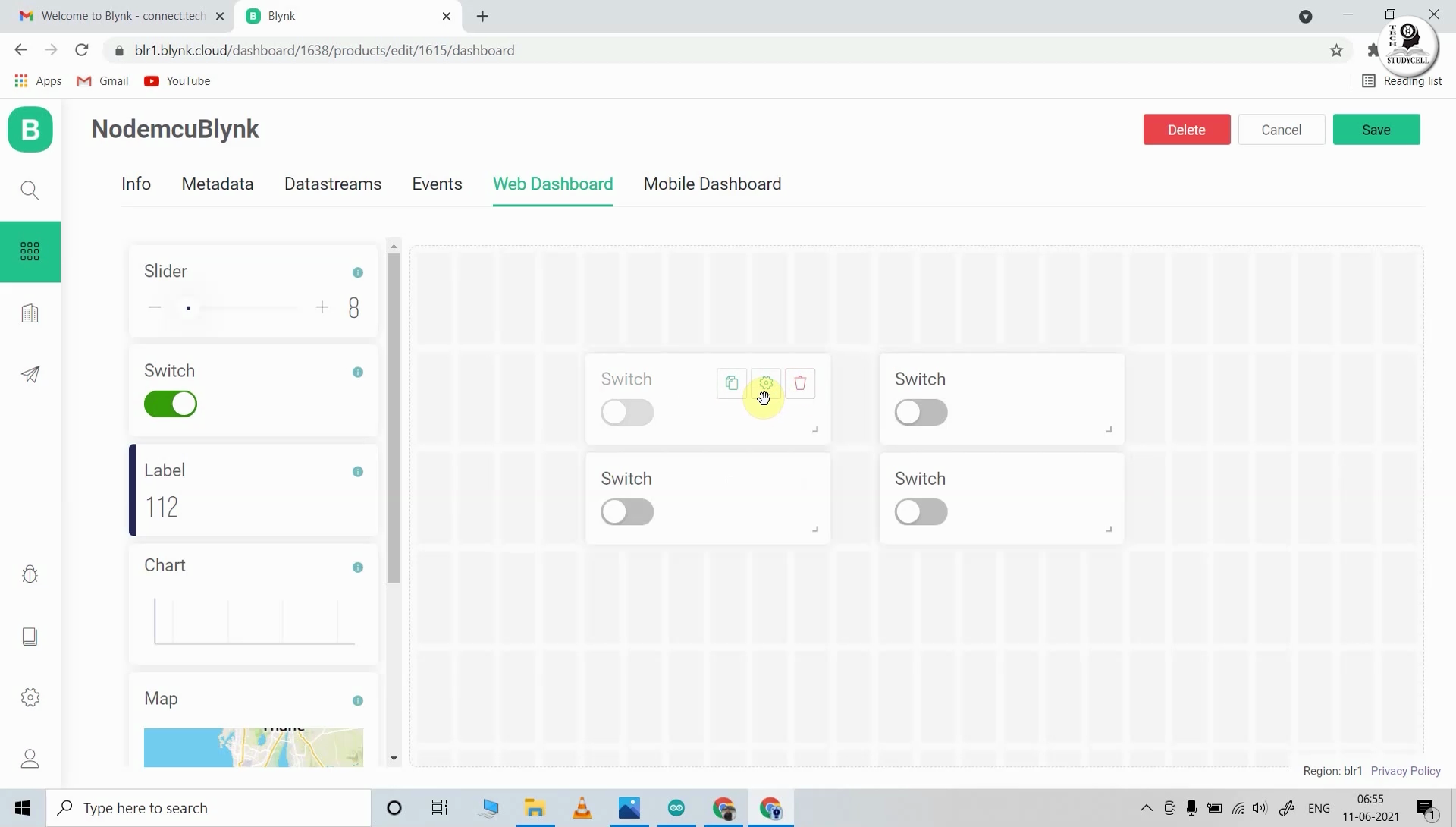 Smart Home Using NodeMCU ESP8266 and Blynk 2.0 With Real-time Feedback ...