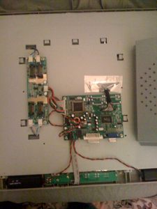 How to Fix an LCD Backlight Power Inverter. Using a Fujiplus FP-988D ...