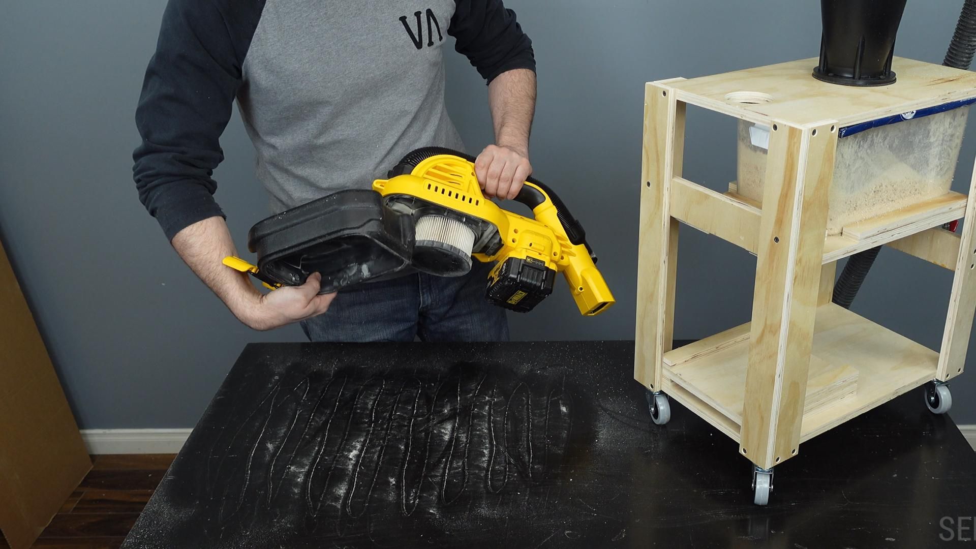 Cordless Dust Collector Cart : 19 Steps (with Pictures) - Instructables