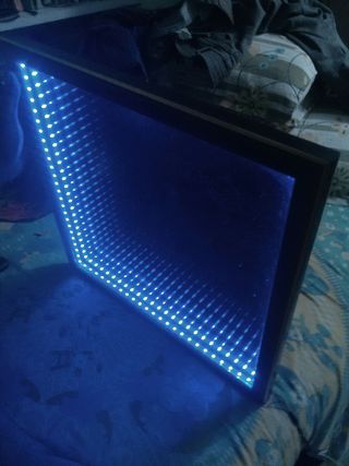 Infinity Mirror Table - the Easy Version : 6 Steps (with Pictures ...