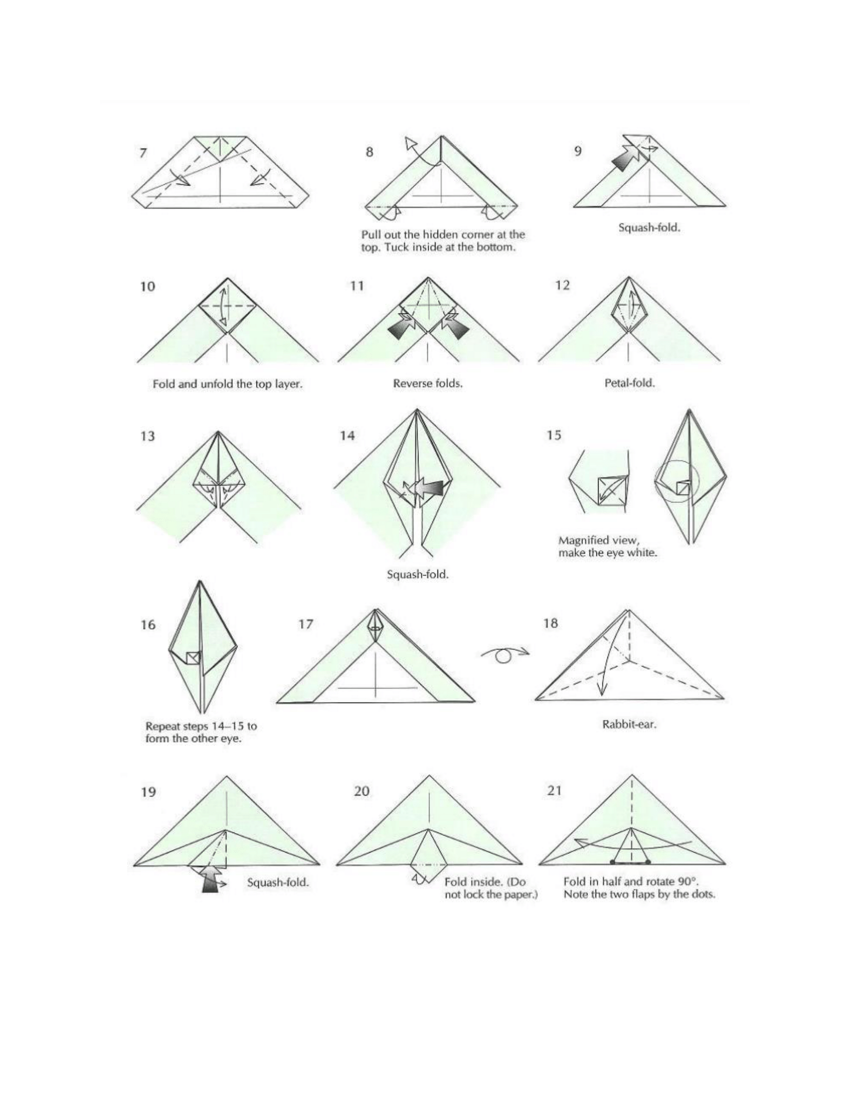 Origami Jurassic Park : 7 Steps - Instructables