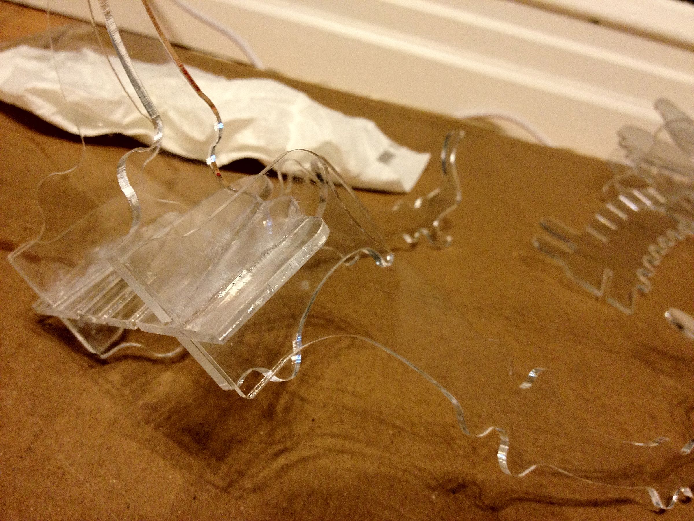 A Nearly Invisible Tyrannosaurus Rex Made on a Laser Cutter : 4 Steps ...