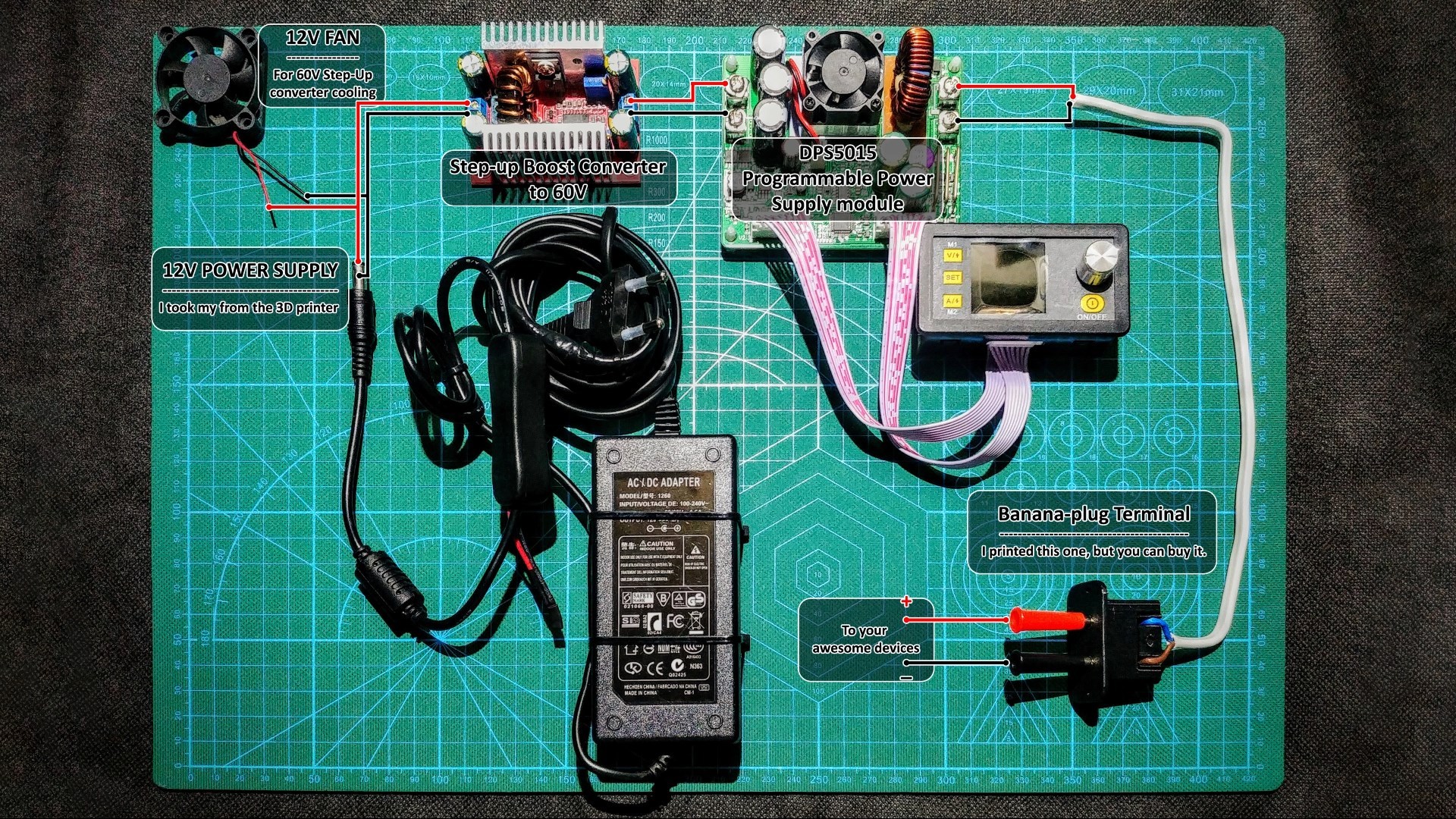 Simple and Small Programmable Lab Power Supply : 8 Steps (with Pictures ...