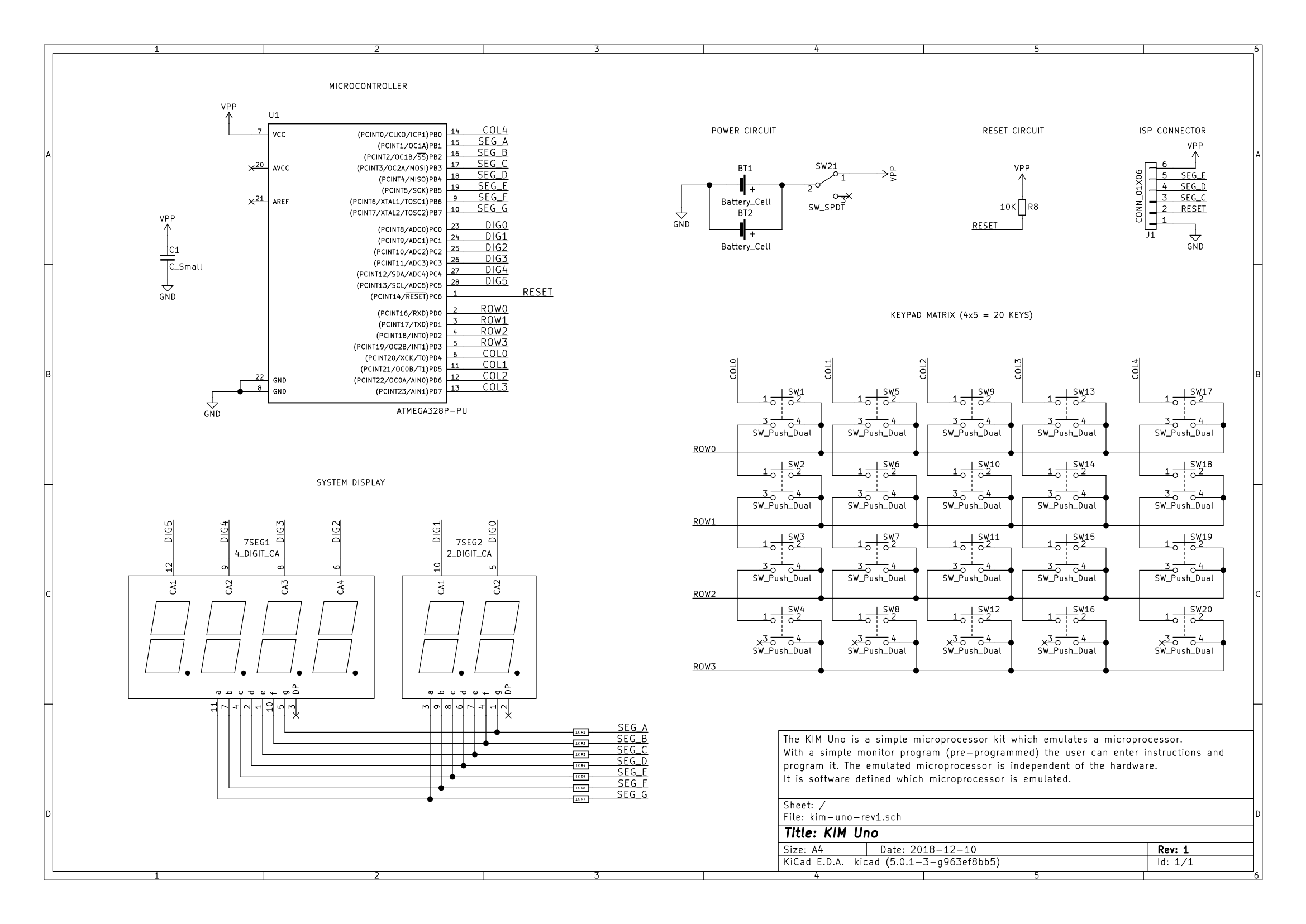 The KIM Uno - a 5€ Microprocessor Dev Kit Emulator : 13 Steps (with ...