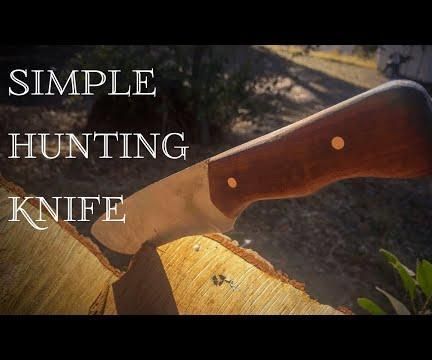 How to Make a Simple Hunting Knife : 7 Steps - Instructables